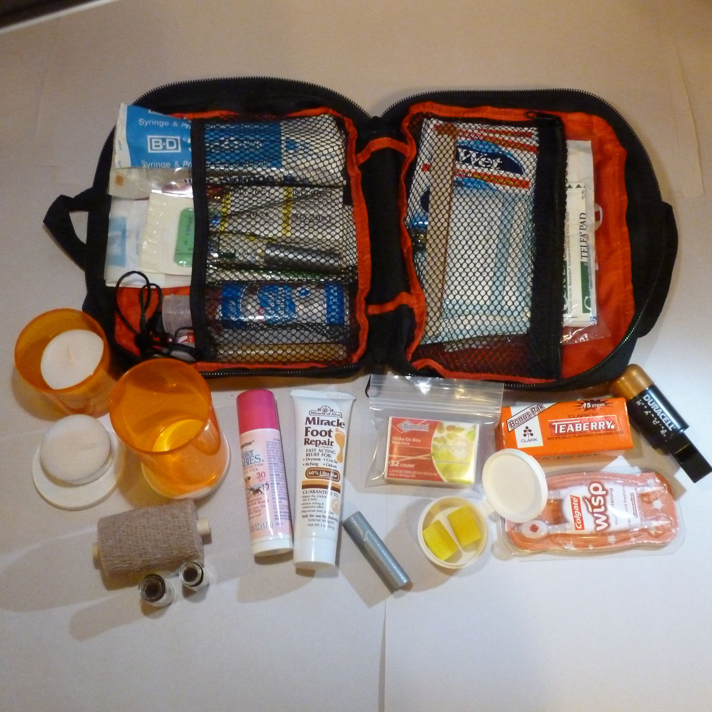 Emergency / Survival Pack Also Known As the BOB, GOOD, HELP, 3-Day or ...