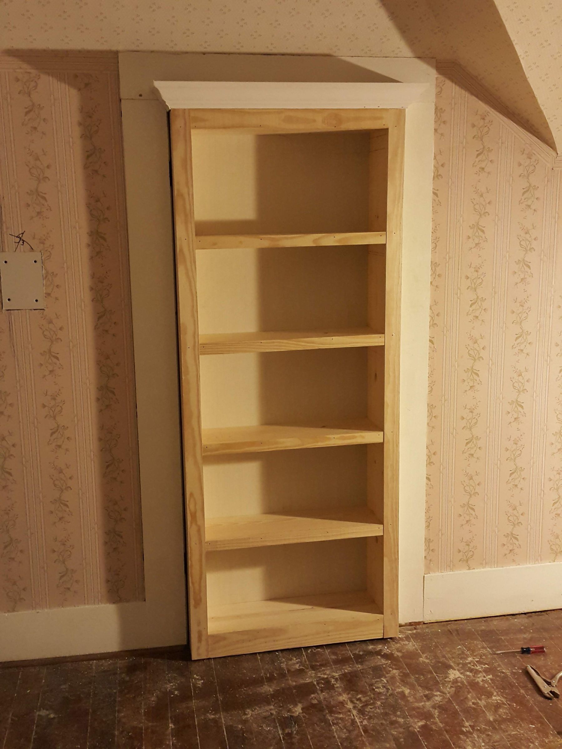 Bookcase Door : 13 Steps (with Pictures) - Instructables
