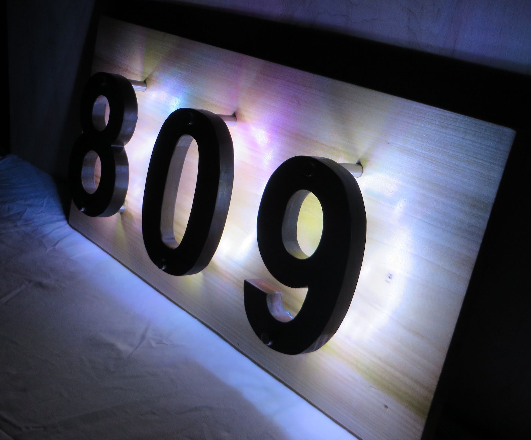 Backlit Signs With LED Light Strips : 8 Steps - Instructables