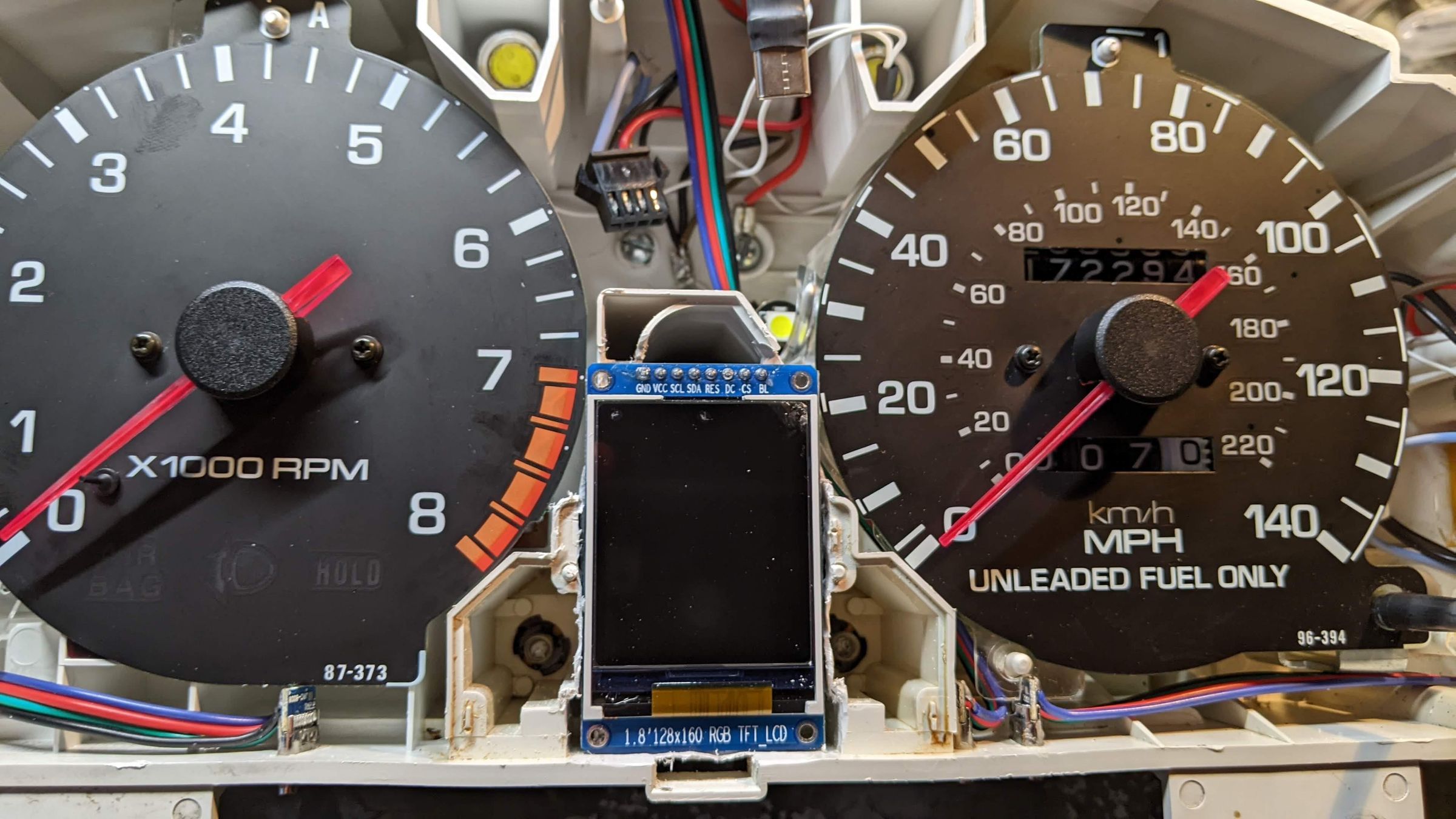 1.28" LCD Gauges - for NA Miata's and Other Cars. : 11 Steps (with ...