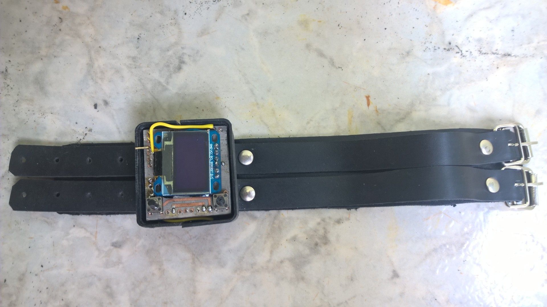 Arduino Pedometer Watch, With Temperature, Altitude and Compass! : 6 ...