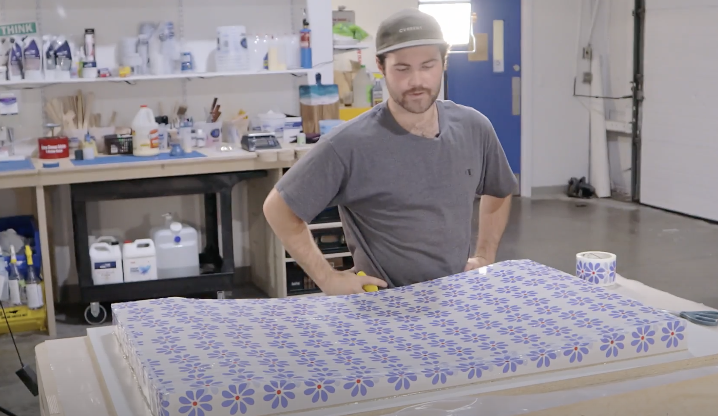 DIY Composite Layup and Vacuum Bagging - Making a Carbon Fiber RipSurf ...