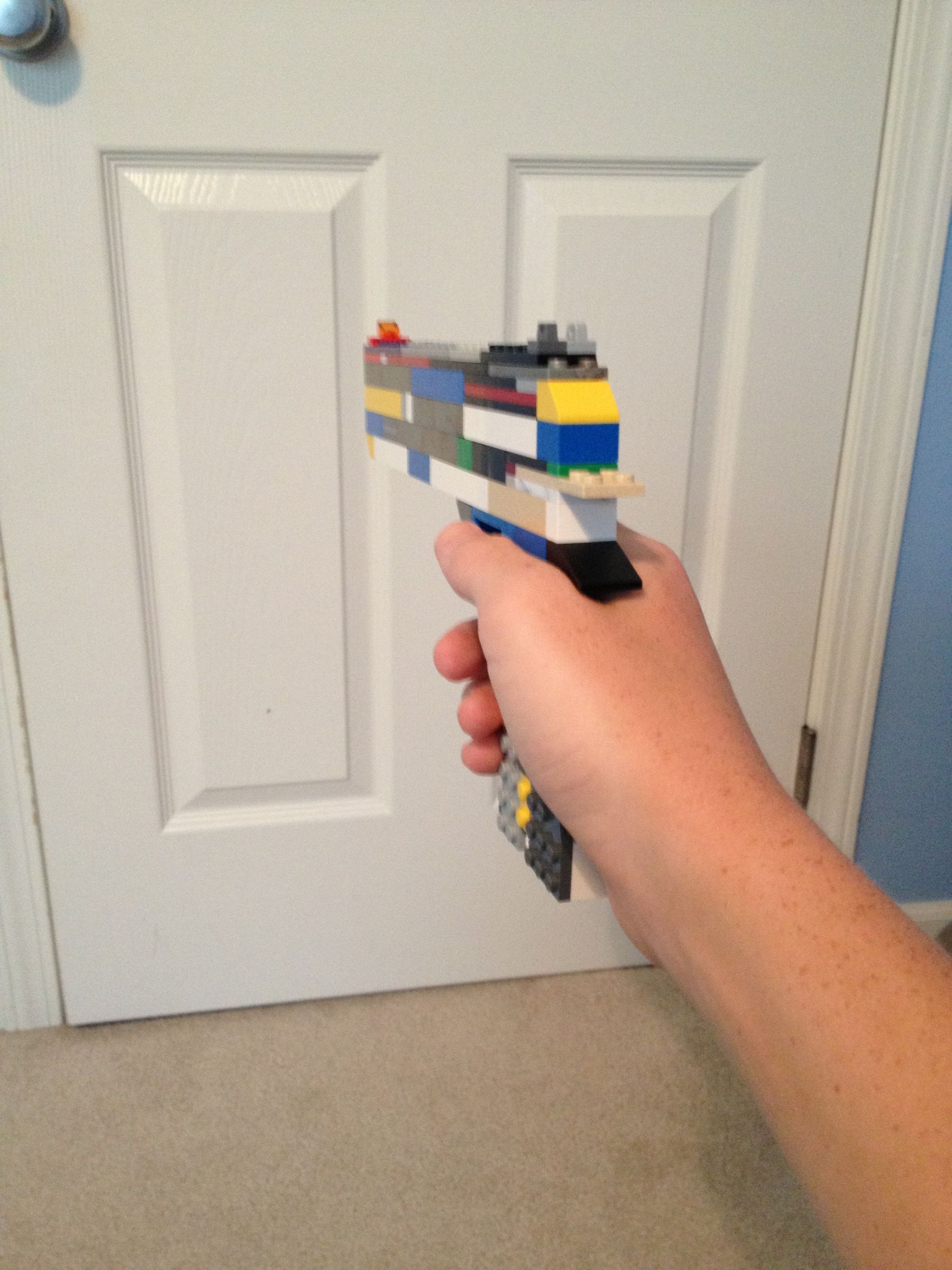 Lego Desert Eagle and M9 Redone - Instructables