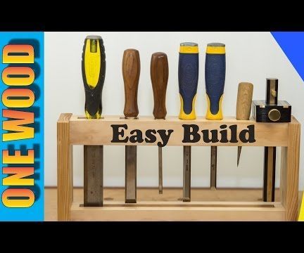 Woodworking Projects for Beginners: Make a DIY Chisel Rack : 8 Steps ...