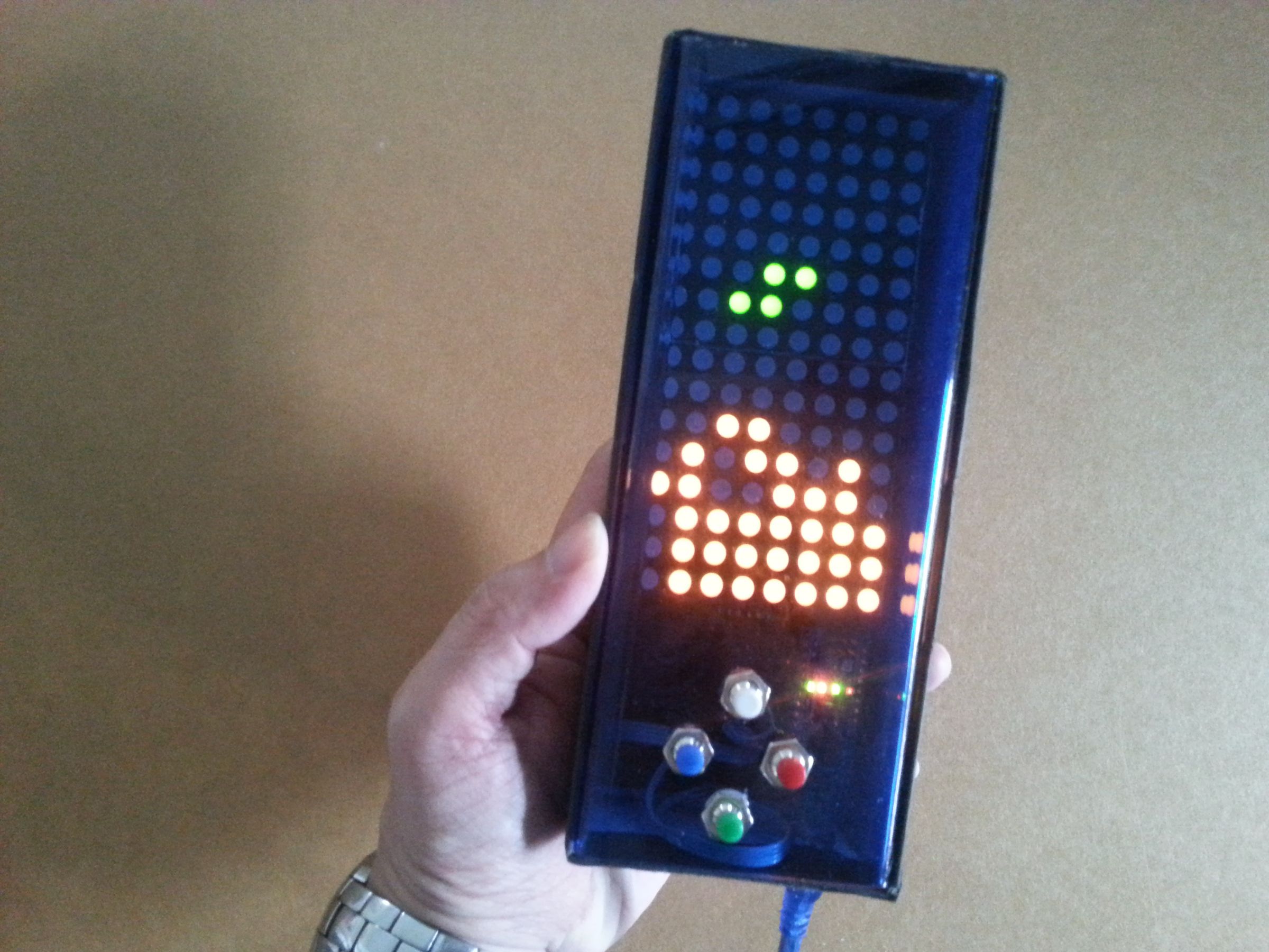 Arduino Based Bi-color LED Matrix Tetris Game : 4 Steps (with Pictures) - Instructables