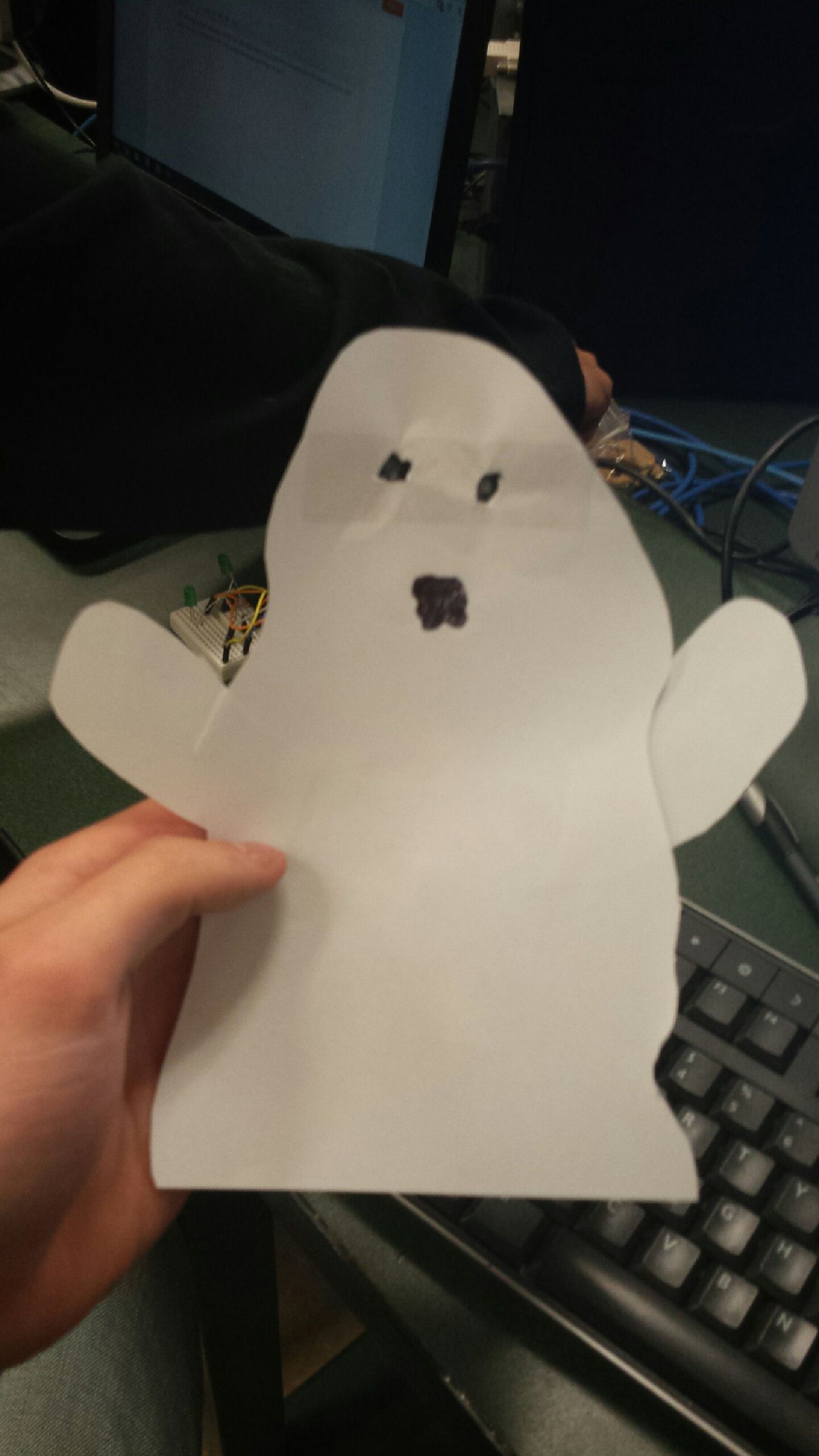 Spooky Ghost With Arduino : 5 Steps - Instructables