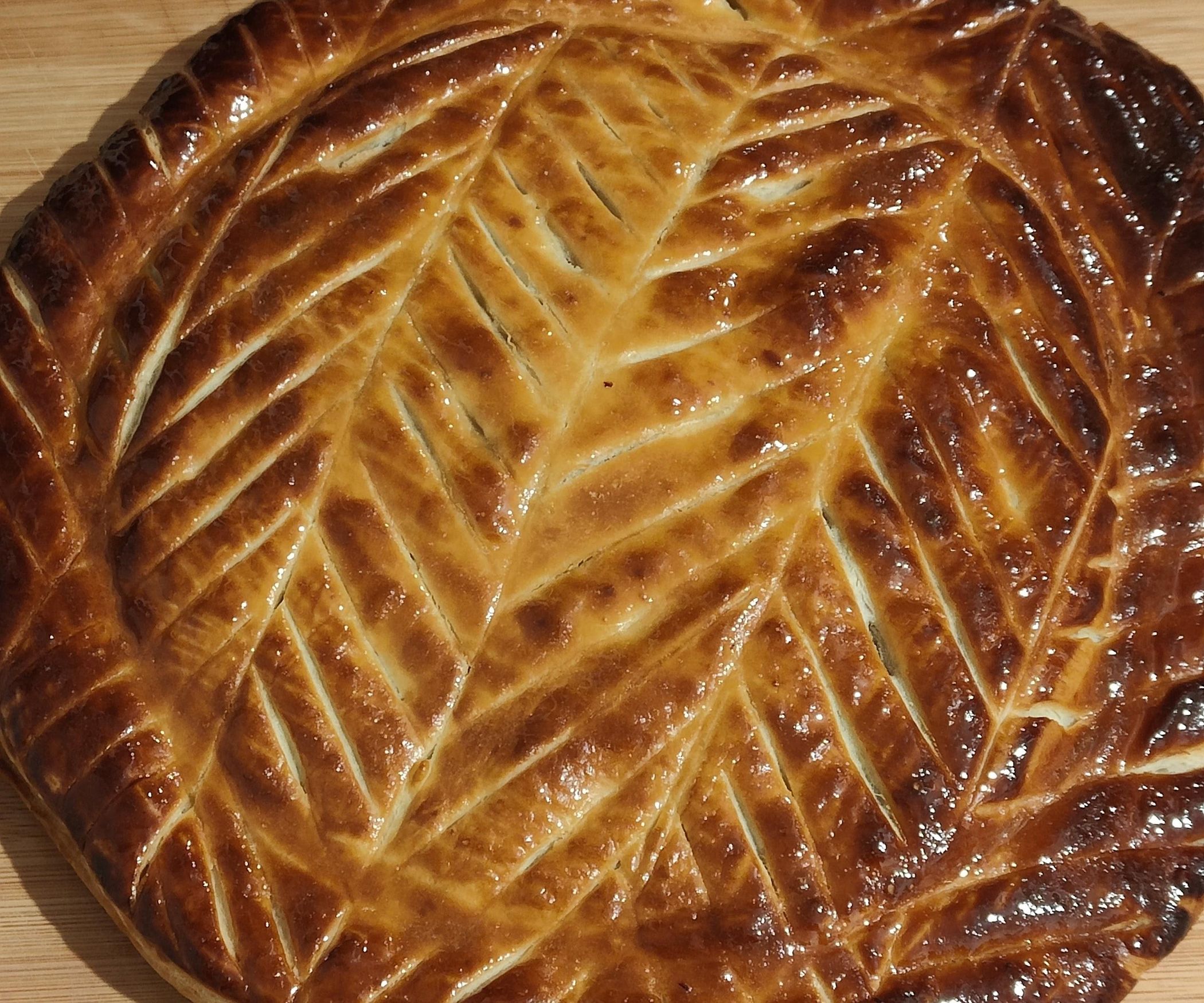 Epiphany King Cake - French Galette Des Rois (vegan) : 4 Steps (with ...