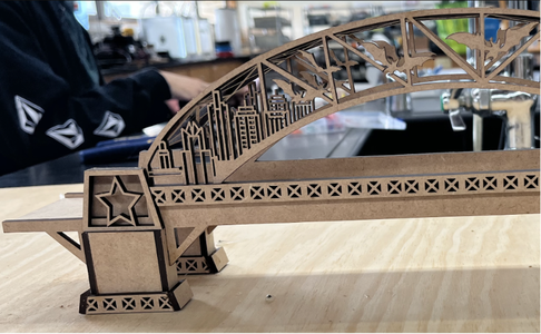 Laser Cut Austin Skyline Bridge : 6 Steps (with Pictures) - Instructables