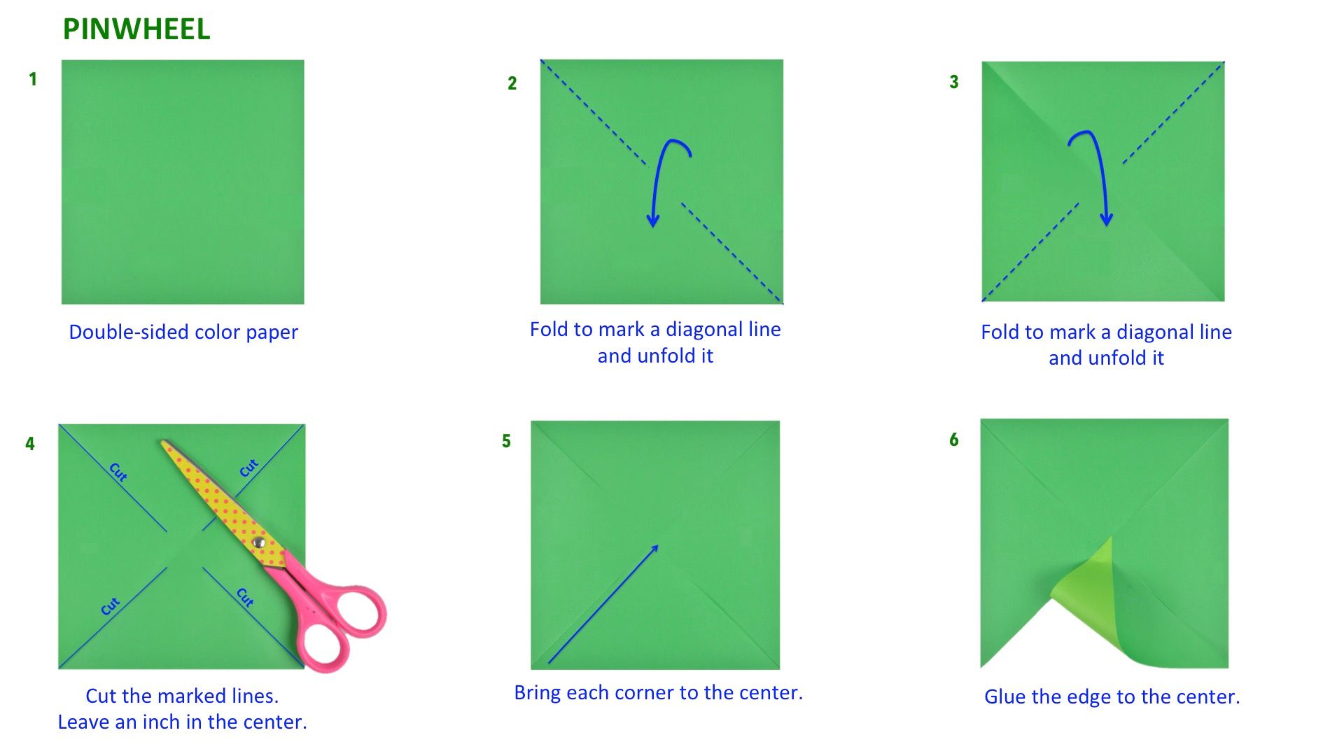 DIY Fun Toy - Rainbow Pinwheels : 3 Steps - Instructables