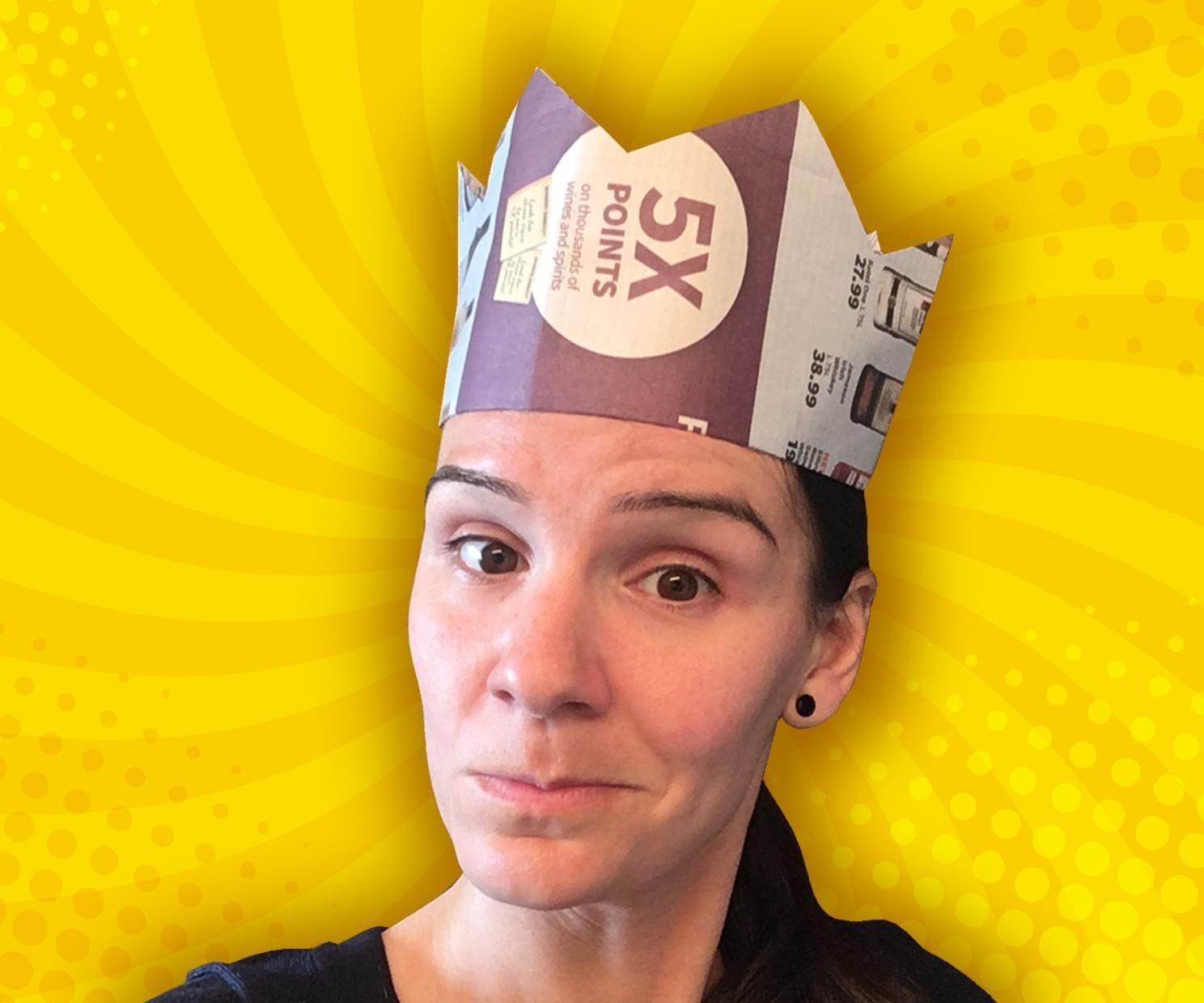 Crown Paper Hat : 5 Steps (with Pictures) - Instructables