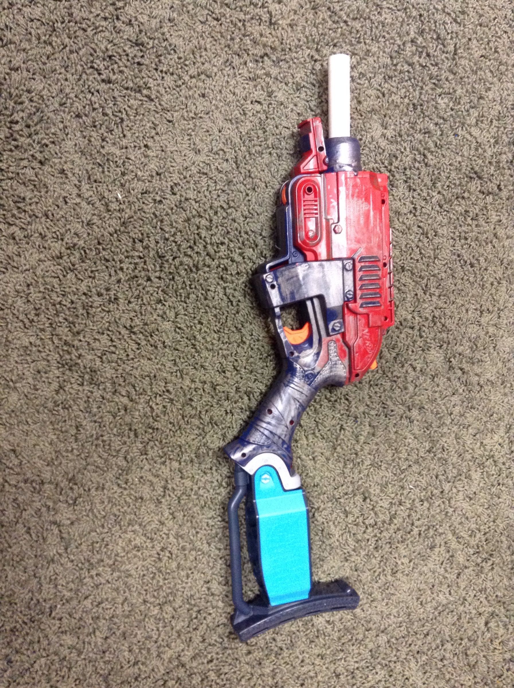 Nerf Singled Sledgefire : 7 Steps - Instructables