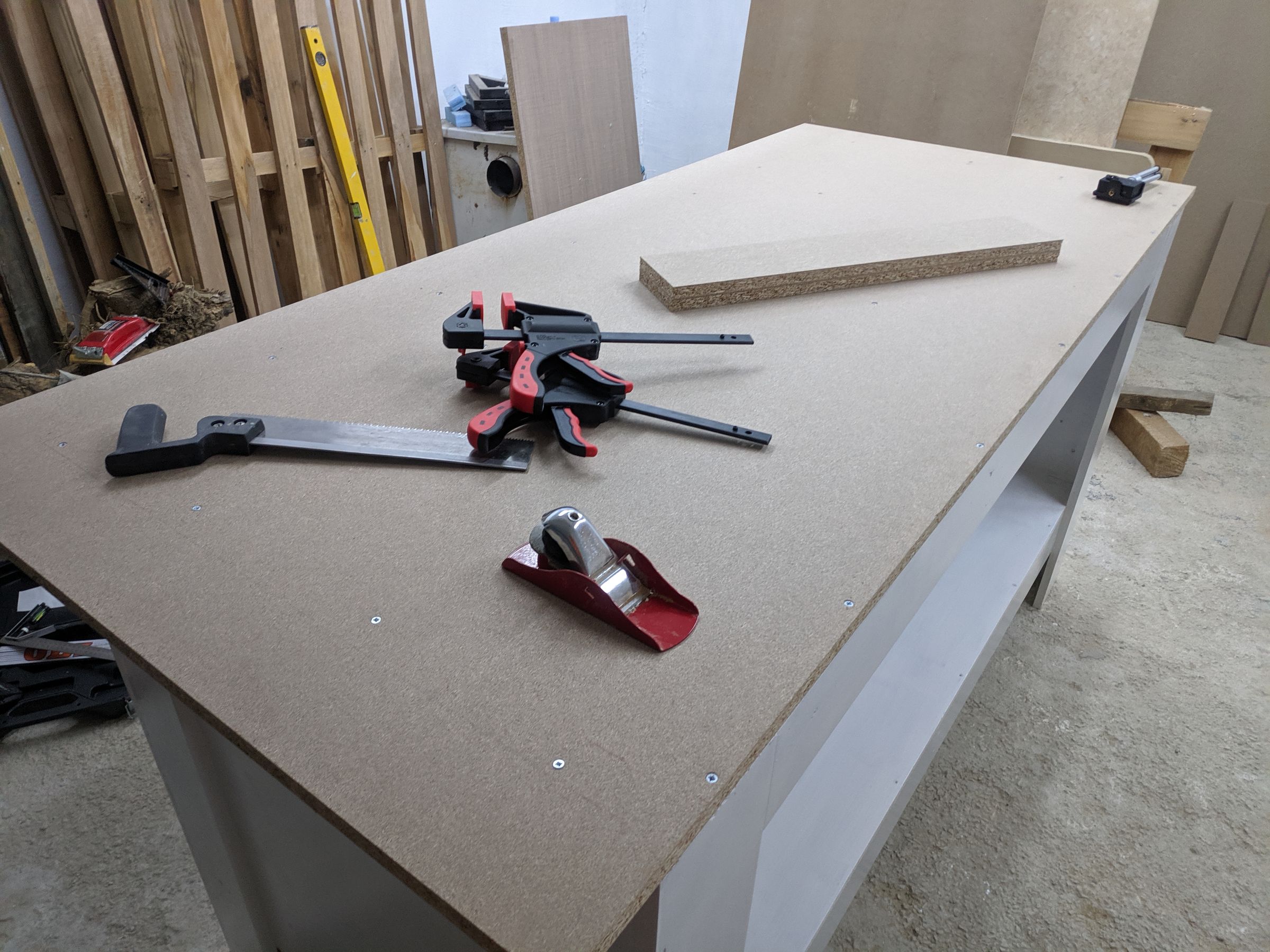 Less Than $50 Particleboard Workbench : 9 Steps (with Pictures ...
