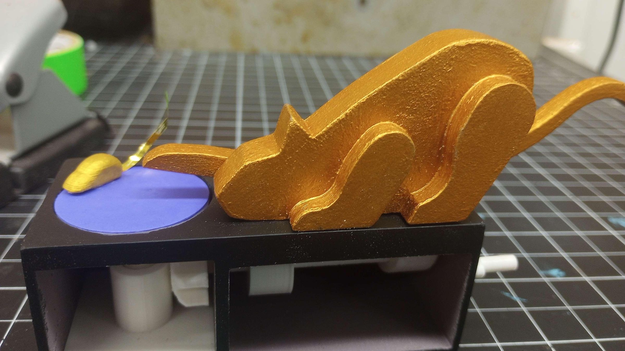 Cat & Mouse - Automaton : 4 Steps (with Pictures) - Instructables