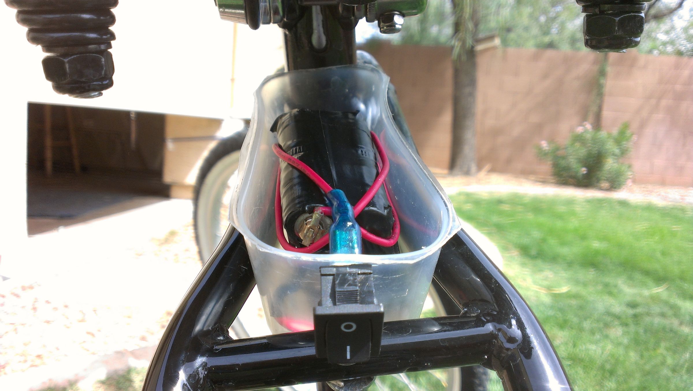 Add a Headlamp to Bicycle : 4 Steps - Instructables