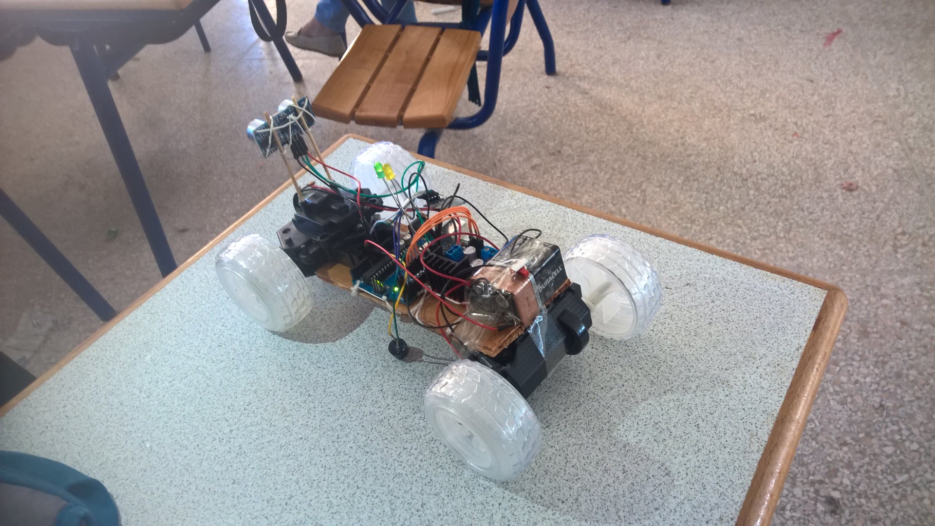 Arduino Anti Collision Car Controlled With Bluetooth 3 Steps With Pictures Instructables