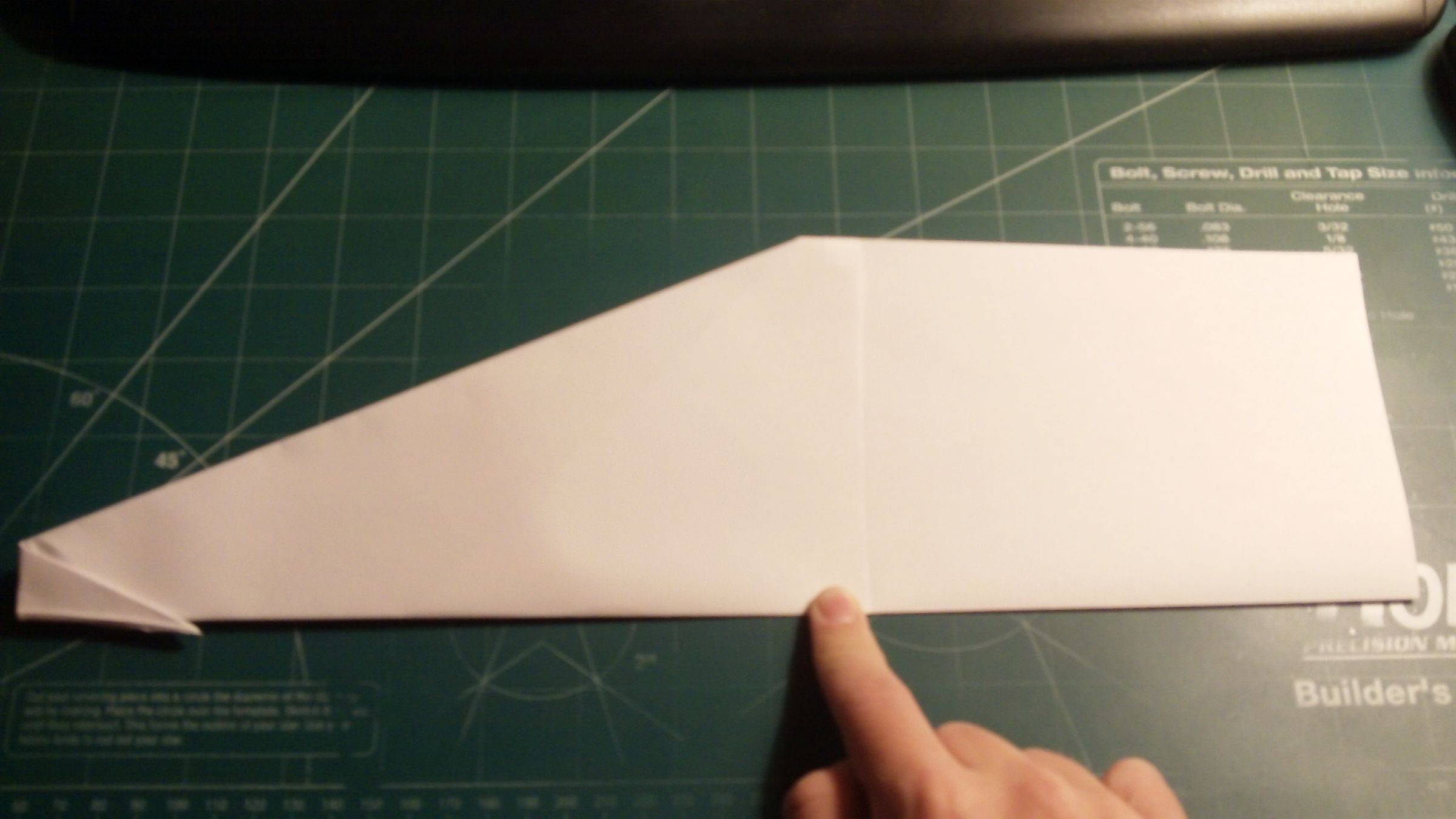 How to Make the Skywarrior Paper Airplane : 9 Steps - Instructables