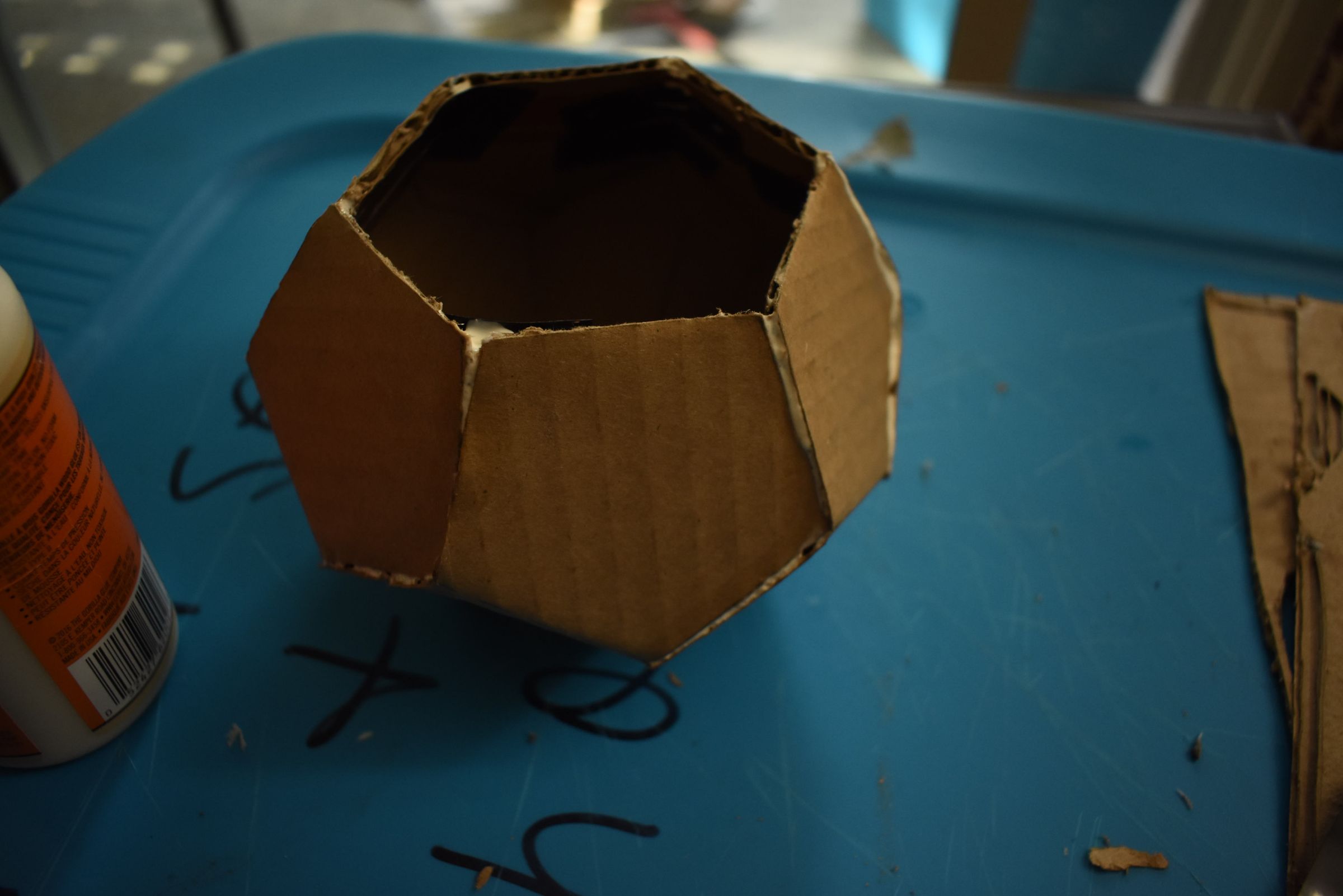 Modern Geometric [Cardboard] Planter : 8 Steps (with Pictures ...