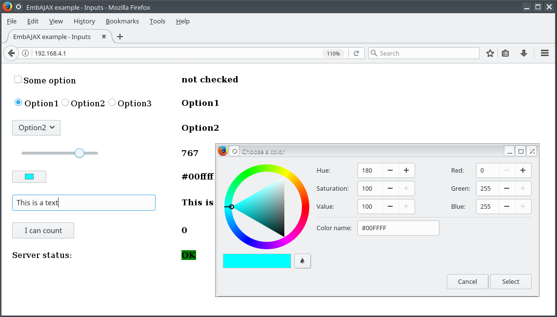 Easy ESP8266 (Arduino Core) Web Controls With EmbAJAX : 5 Steps ...