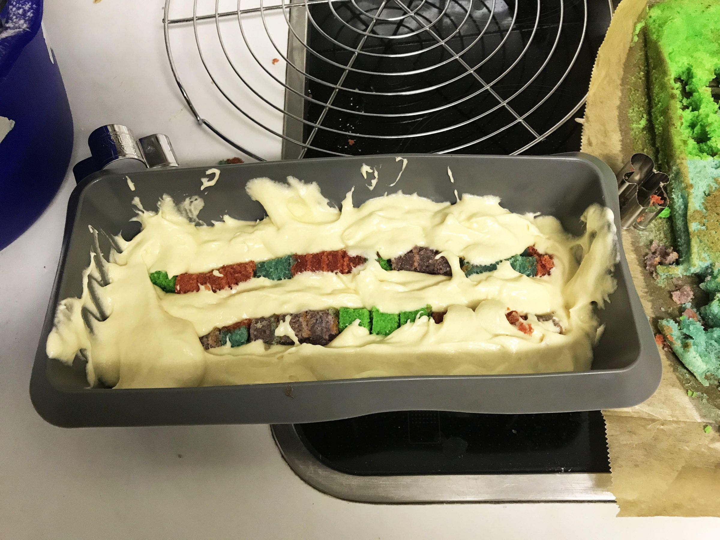 Colorful Marble Cake (not Only for Kids) : 7 Steps (with Pictures ...