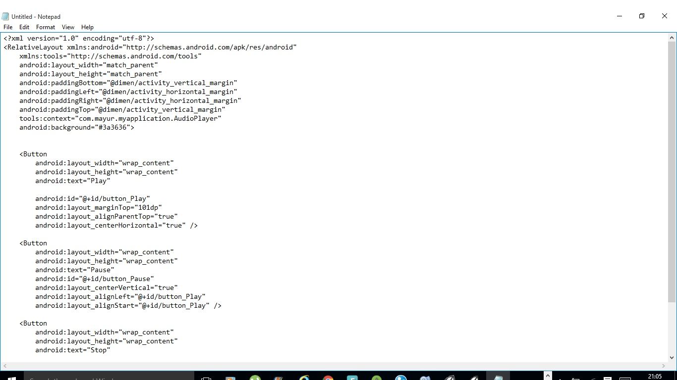 HOW TO MAKE a SIMPLE MUSIC PLAYER APP FOR ANDROID USING ANDROID STUDIO ...