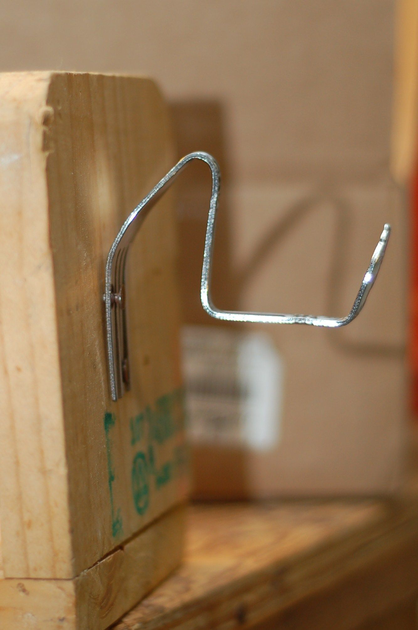 Fork Wall Hooks! : 3 Steps (with Pictures) - Instructables