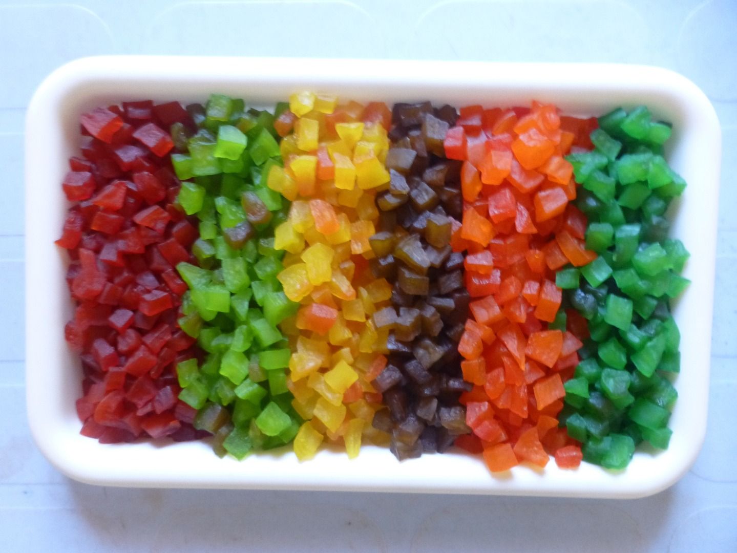 Tutti-Frutti: Colorful Candied Fruit Cubes From Raw Papaya : 10 Steps ...