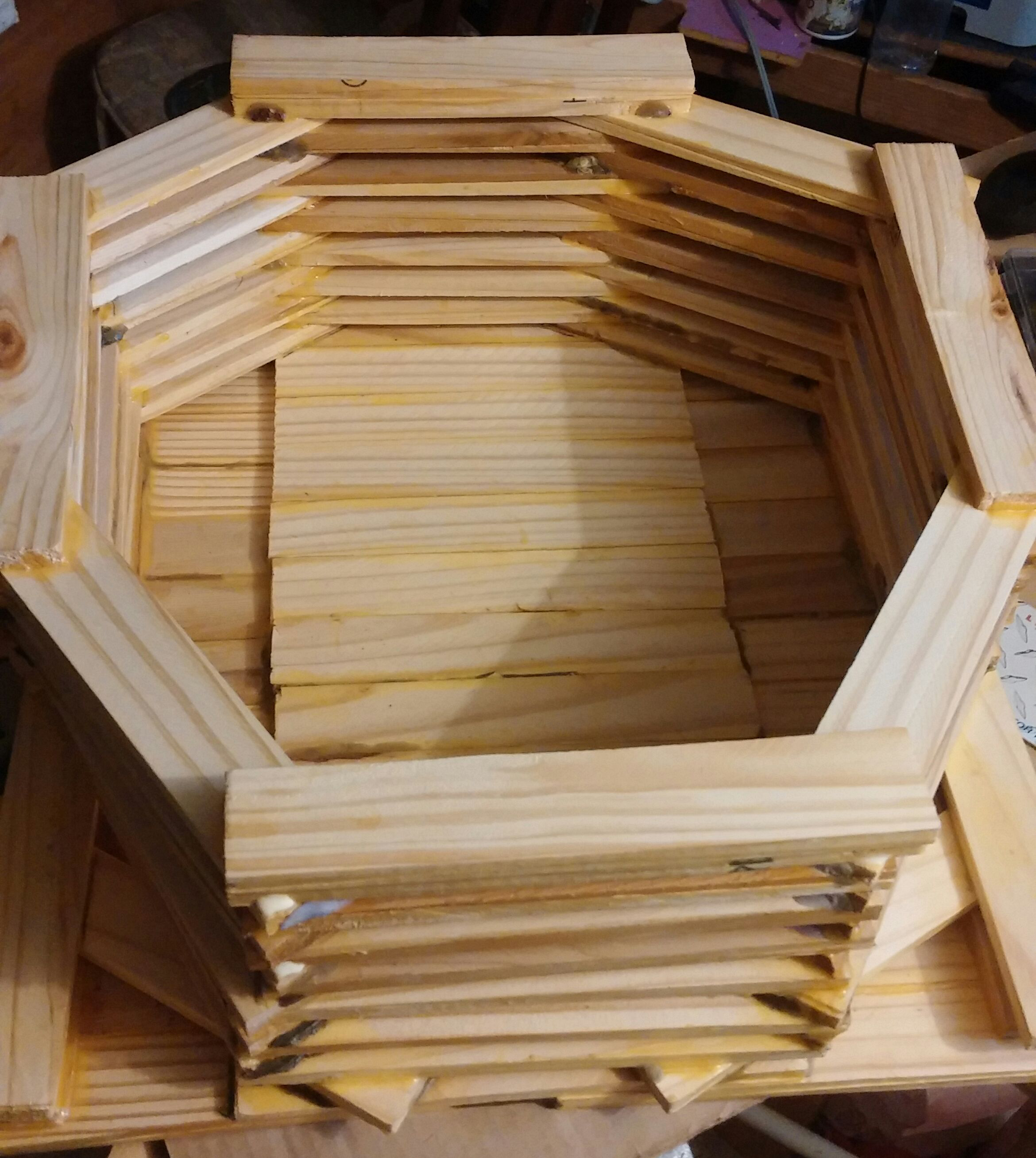 Mid Size Box Made of Wood Shims : 7 Steps (with Pictures) - Instructables