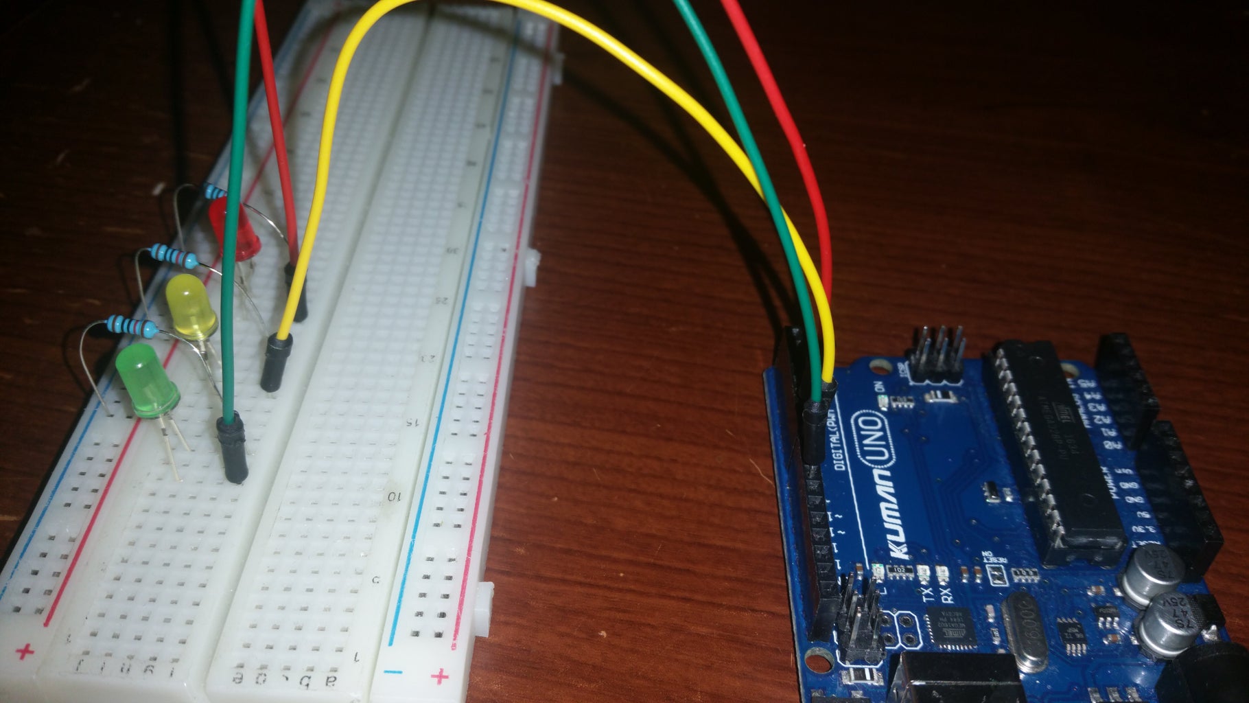 Arduino Led Traffic Light Instructables