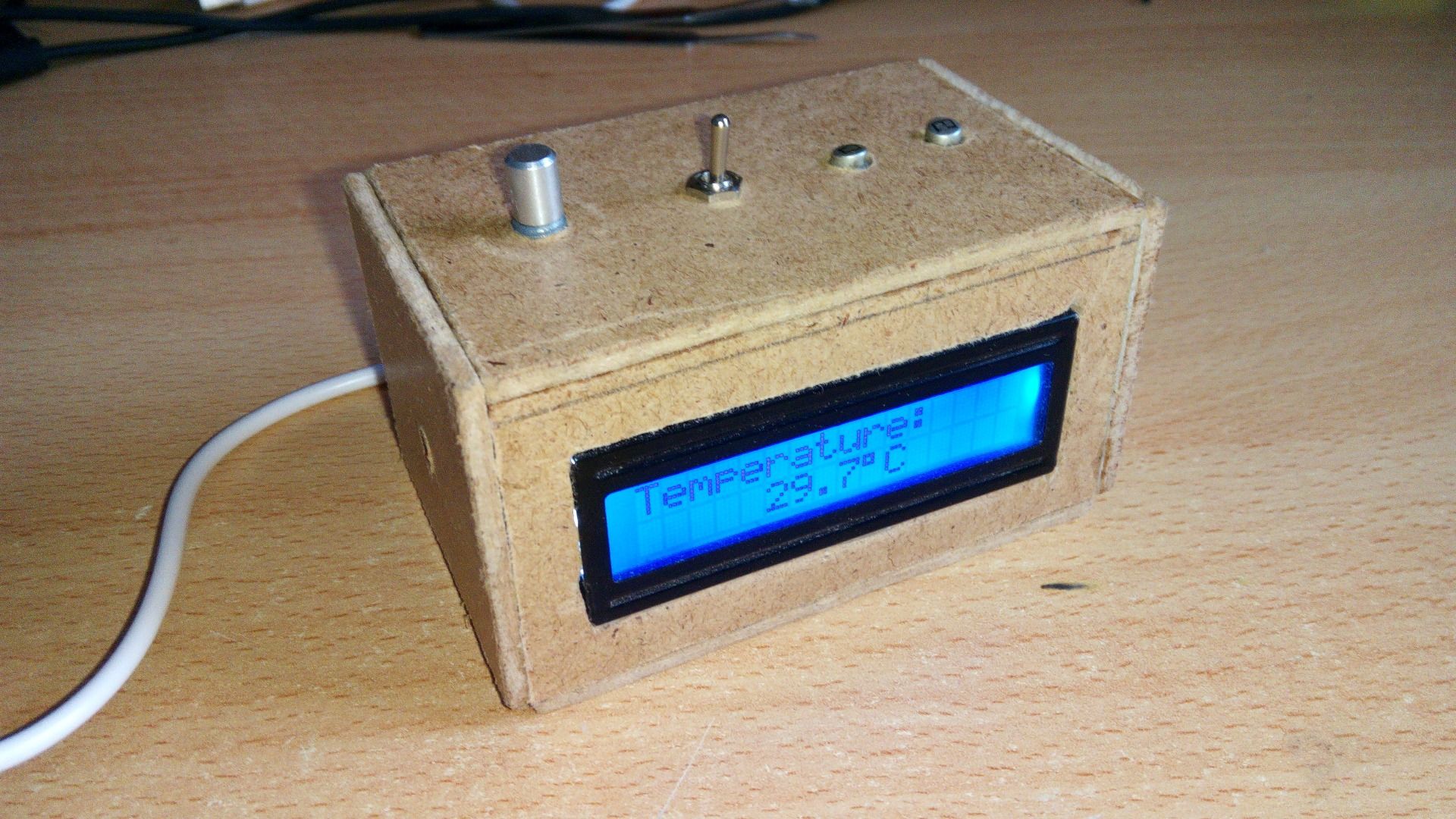 Digital Thermometer Using Arduino And Ds18b20 Sensor Arduino DS18B20