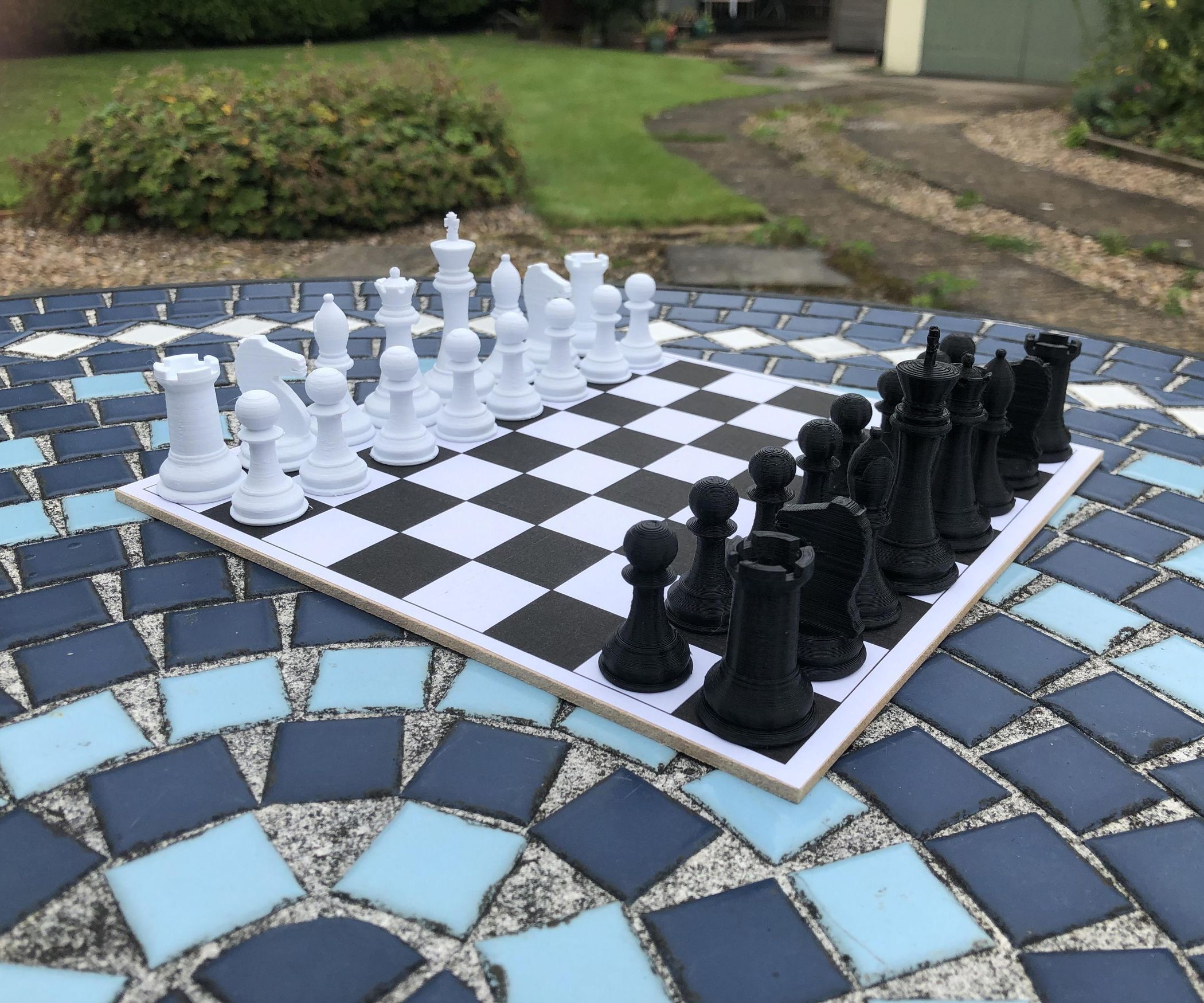 Chess Pieces 3D Printed Designed With Fusion 360 : 4 Steps (with ...