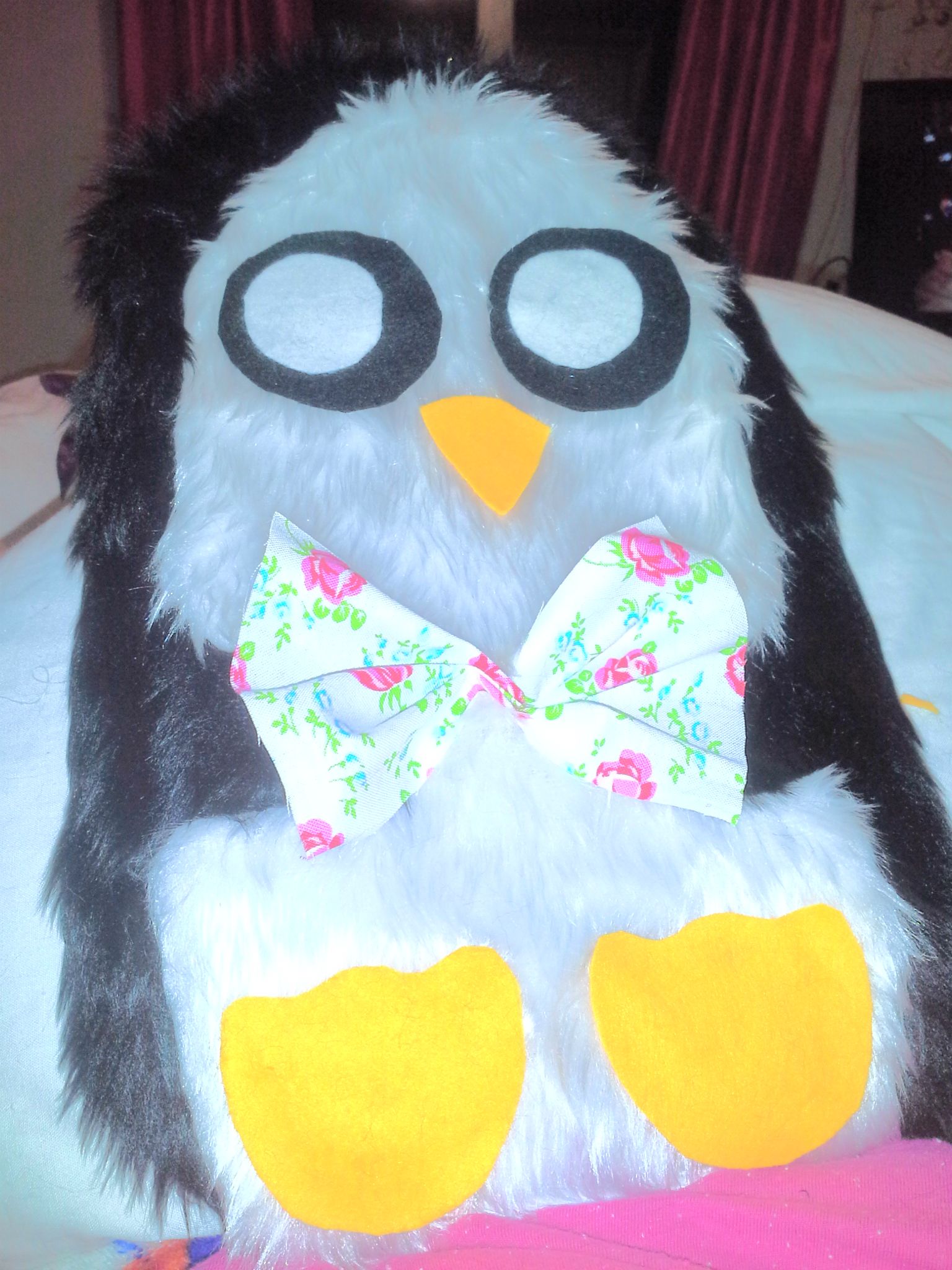 Gunter / Penguin Hot Water Bottle Cover : 6 Steps - Instructables