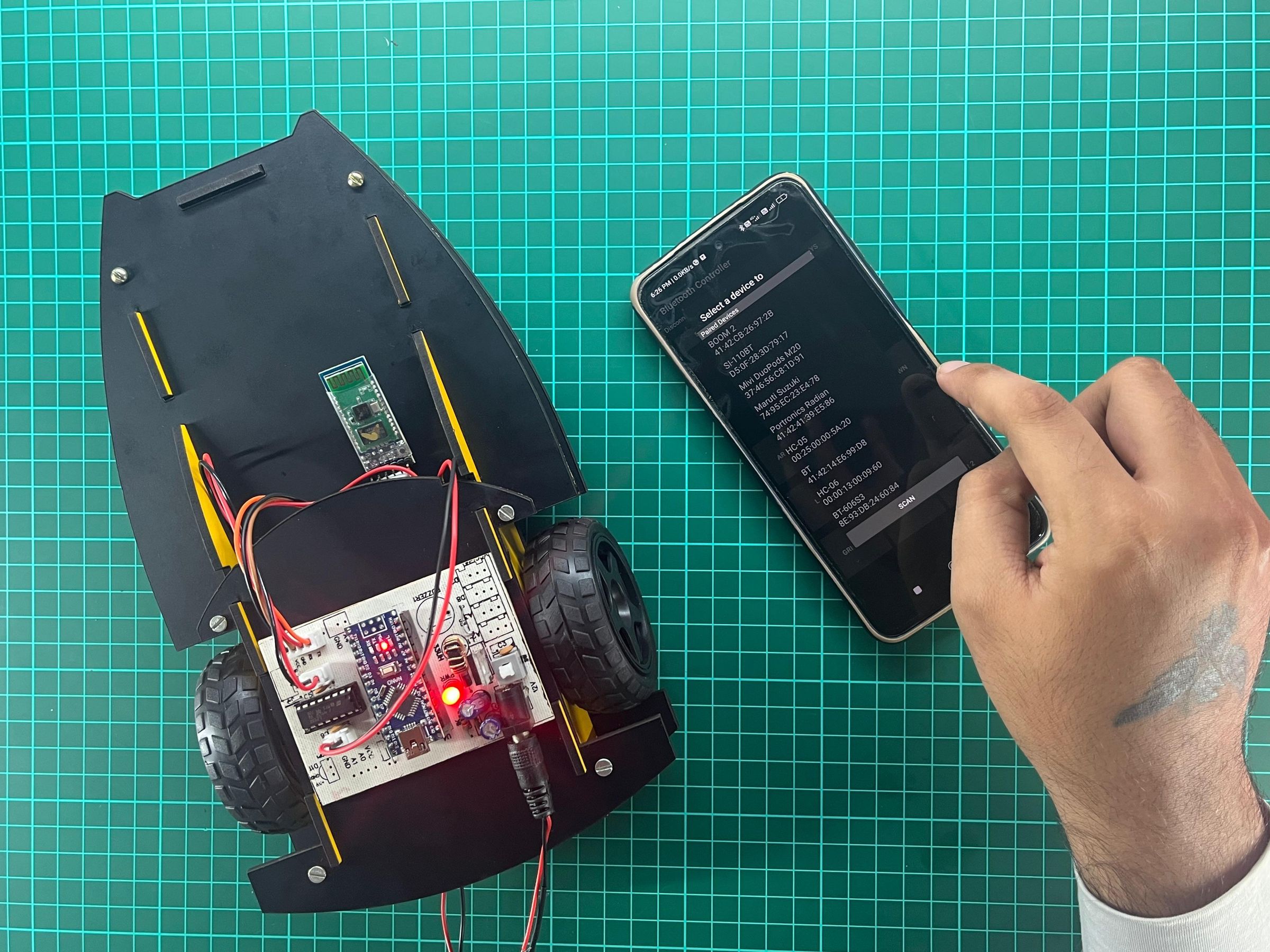 Bluetooth Controlled Car Arduino Based : 14 Steps - Instructables