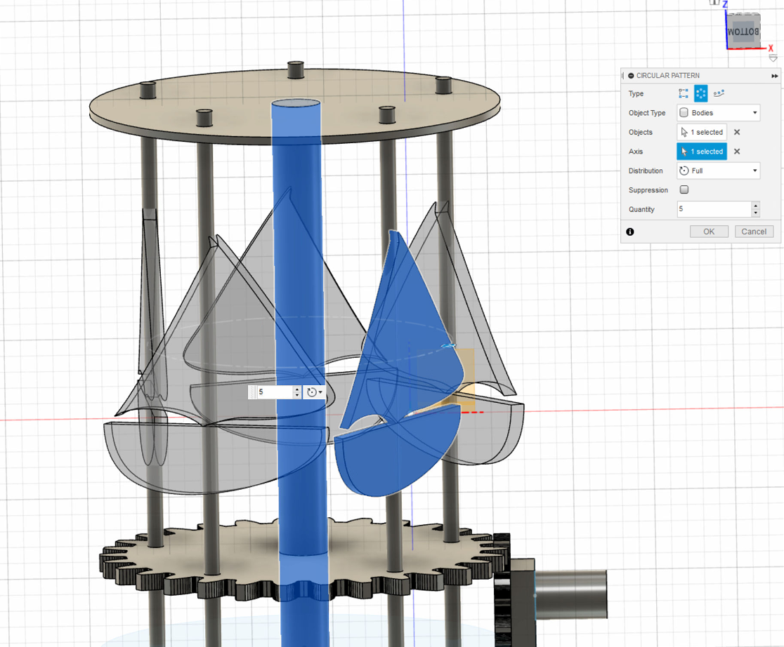 Toy Carousel Mechanism : 5 Steps - Instructables