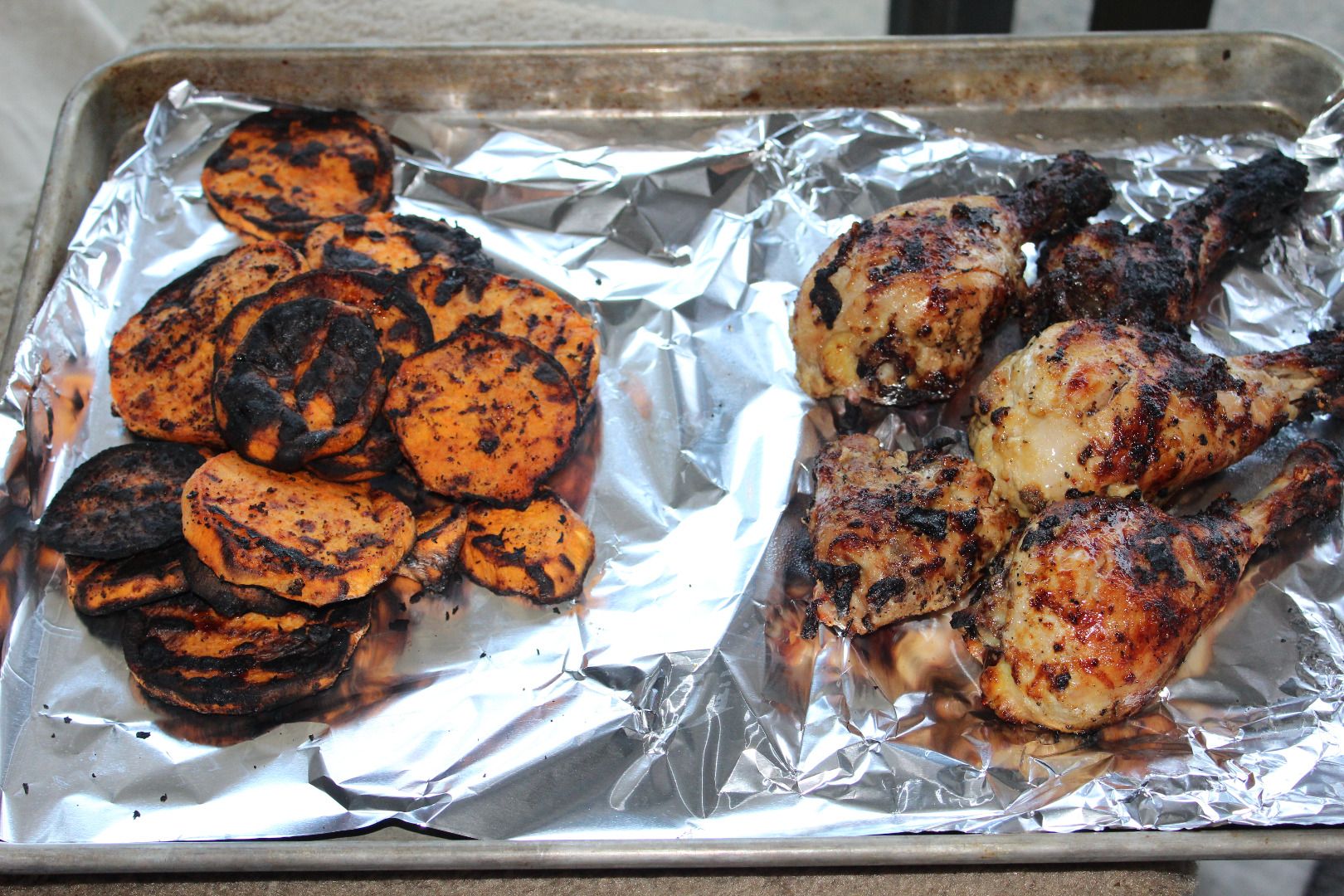 Zesty Grilled Chicken and Yams : 4 Steps - Instructables