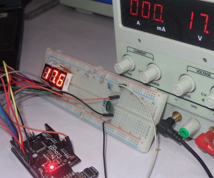 Digital Voltmeter With CloudX : 6 Steps - Instructables
