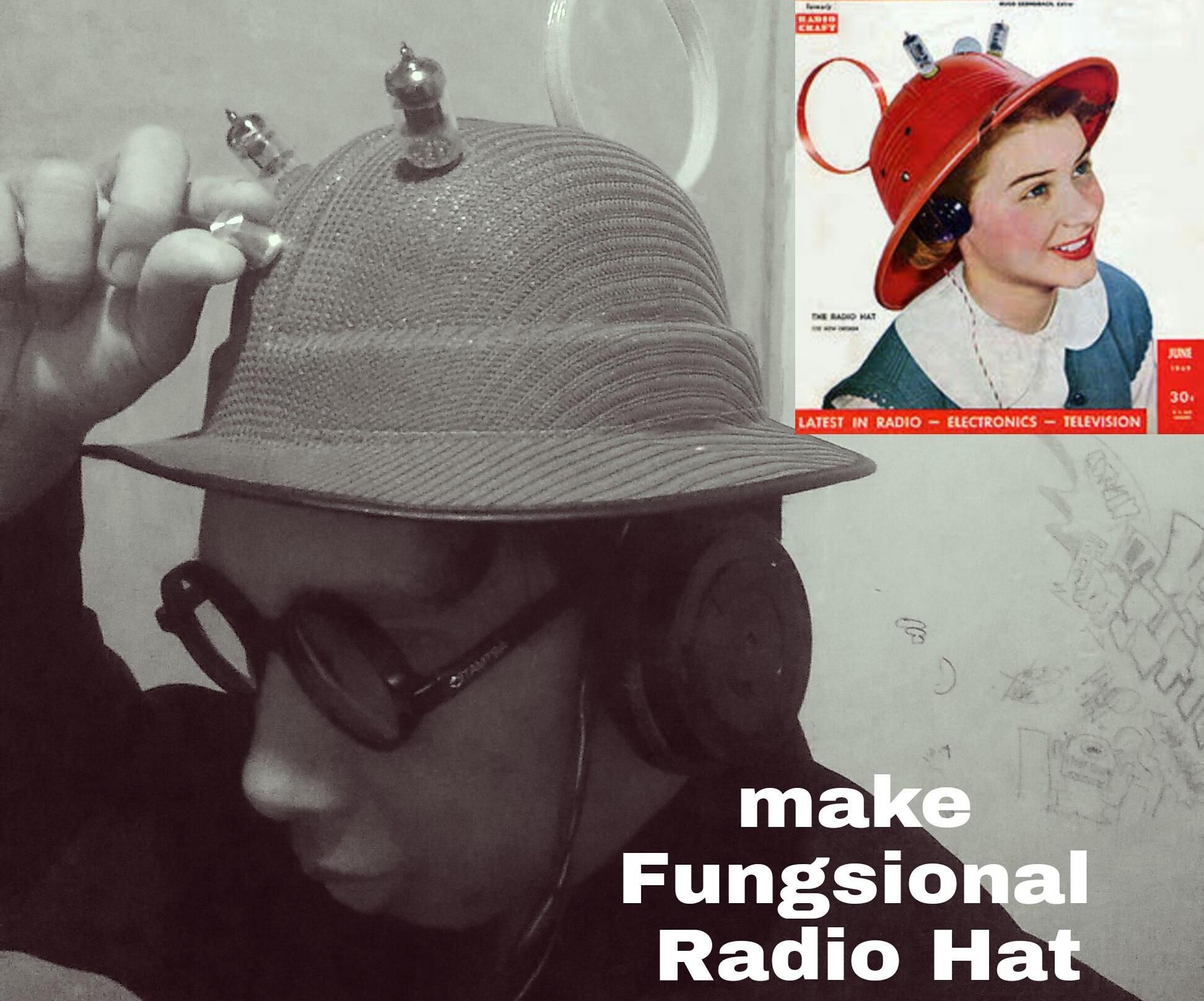 Make Fungsional Radio Hat From 1949 : 5 Steps (with Pictures ...