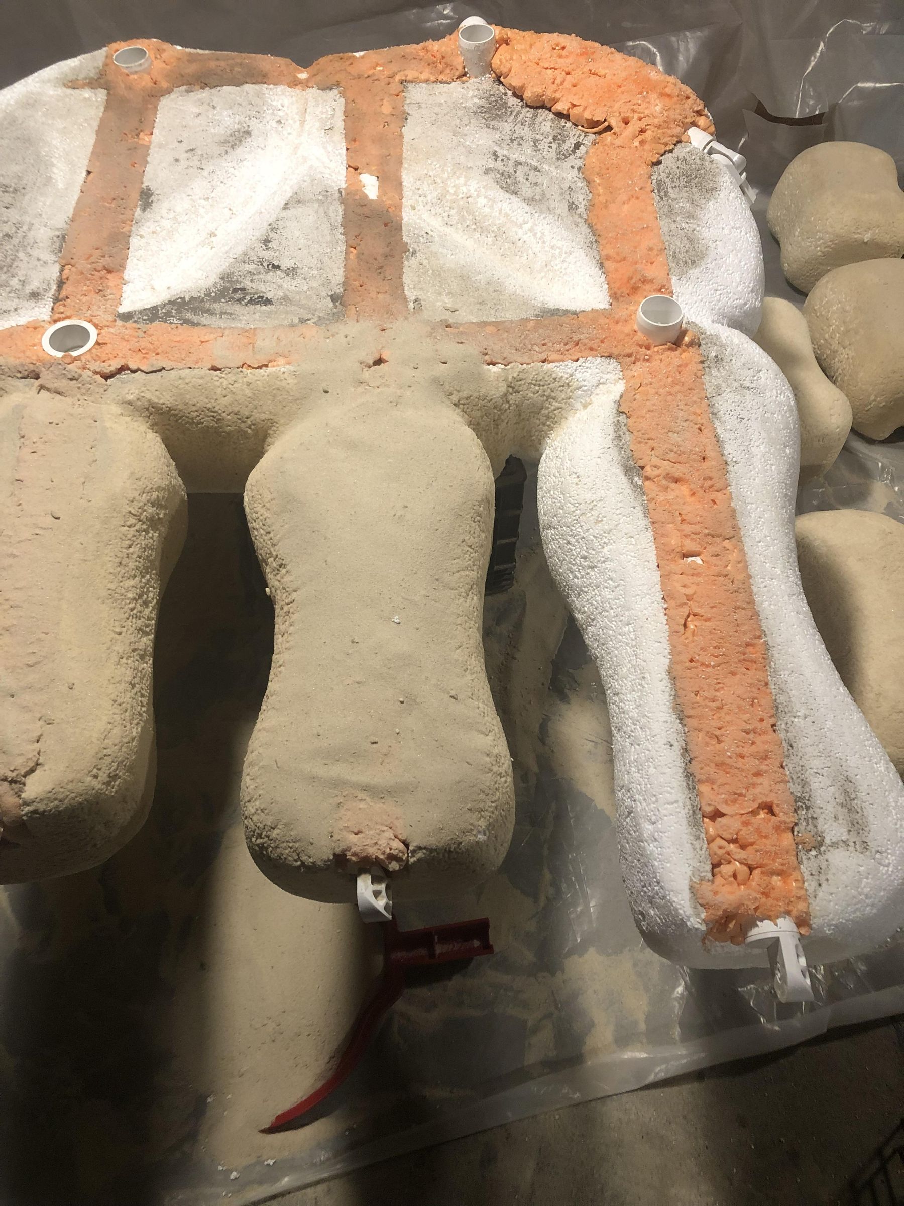 Over Sized Skeleton Breaking Out of My Home : 11 Steps (with Pictures ...