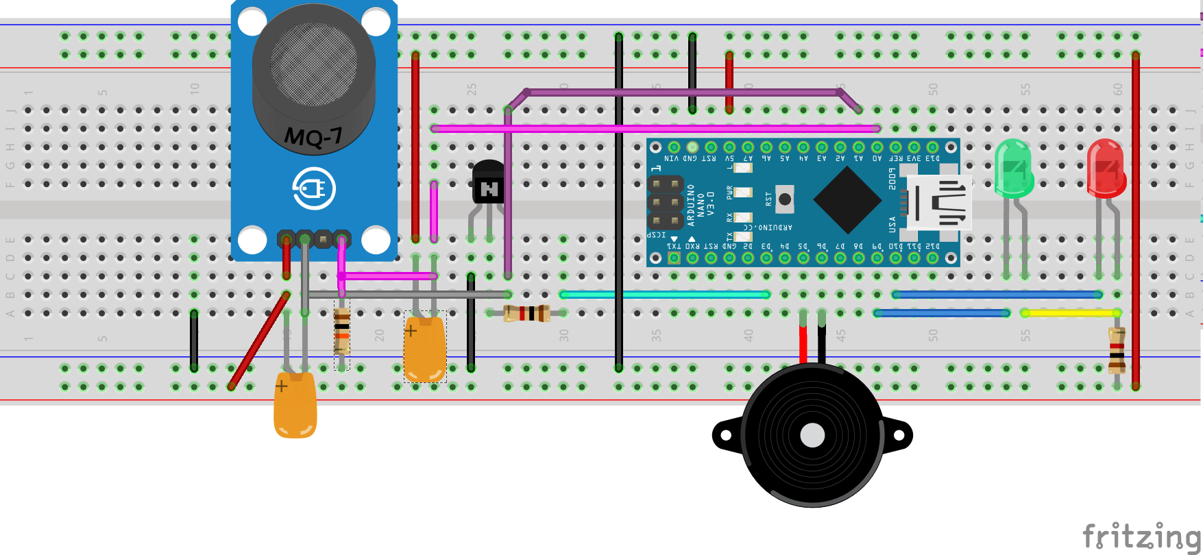 Arduino CO Monitor Using MQ-7 Sensor : 8 Steps (with Pictures ...