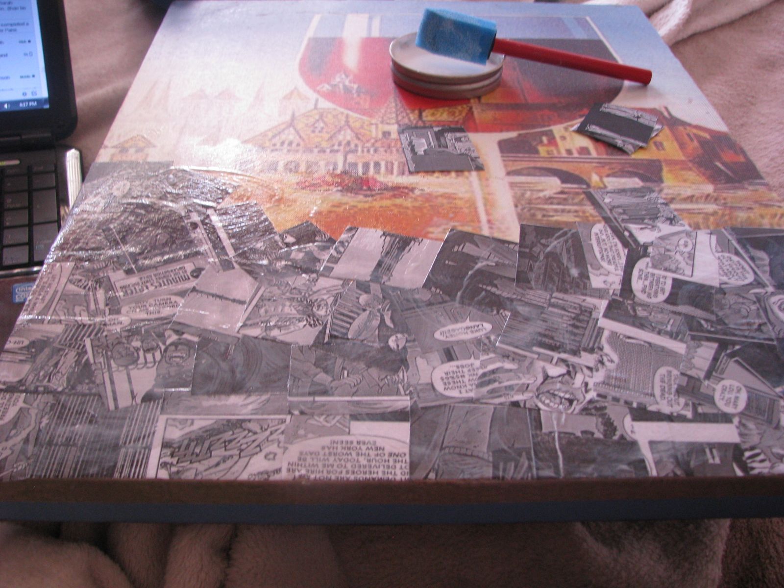 Comic Book Decoupage - Instructables