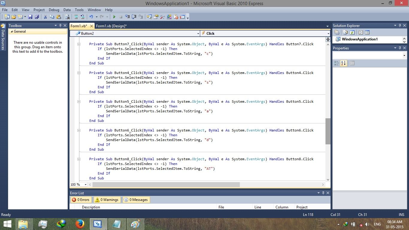 How to Program Arduino Bluetooth Serial Communication in Visual Basic ...