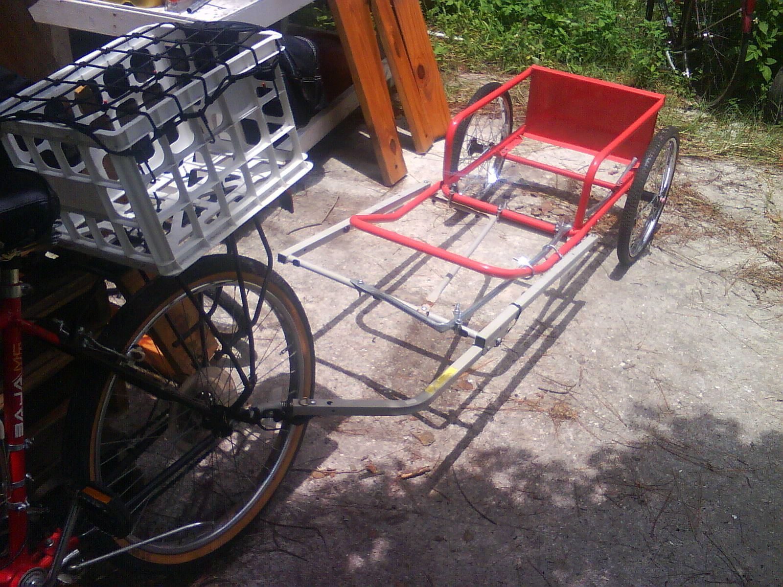 Combined Cart Bike Trailer : 5 Steps - Instructables