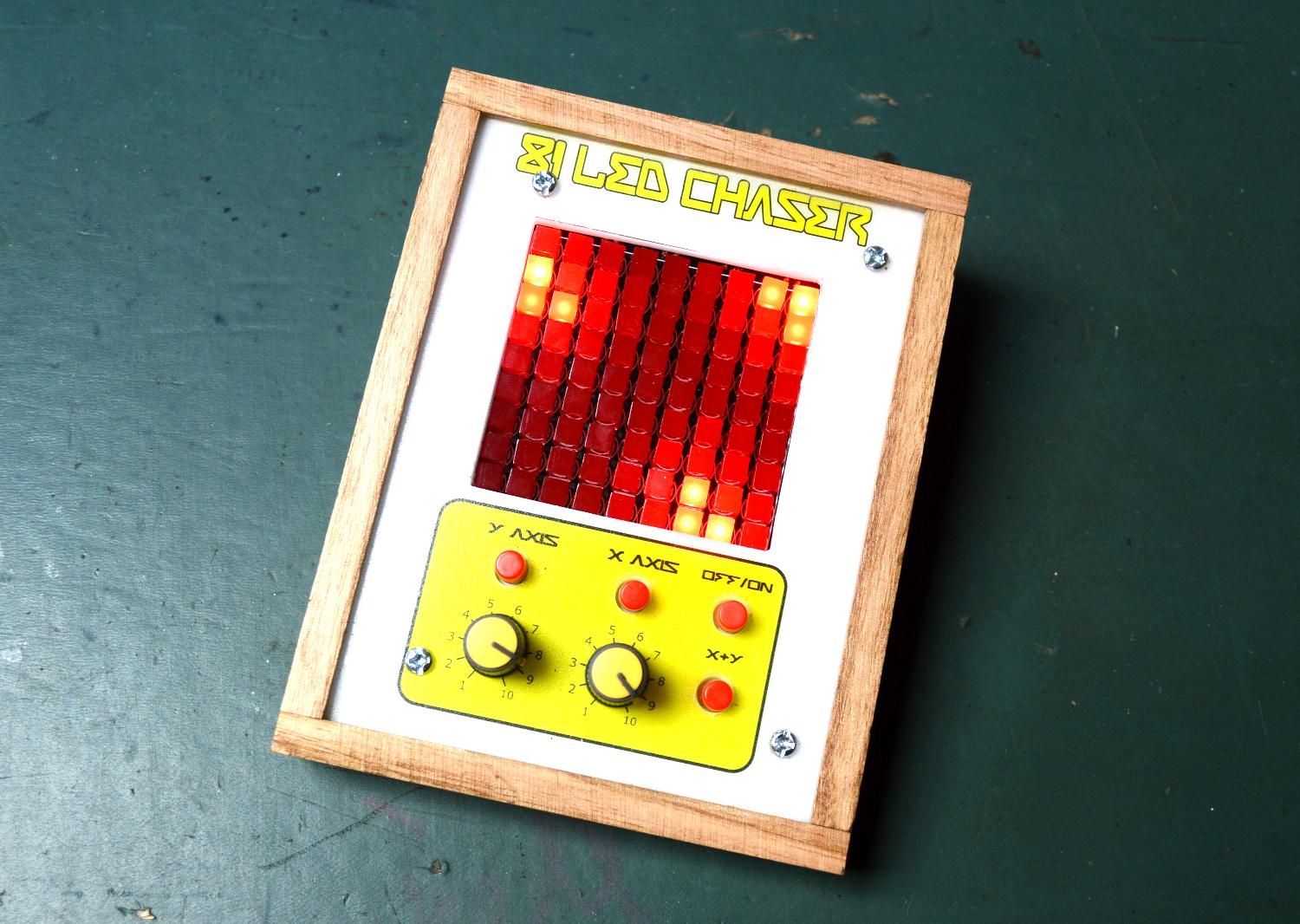 81 LED Chaser - 555 Project : 8 Steps (with Pictures) - Instructables