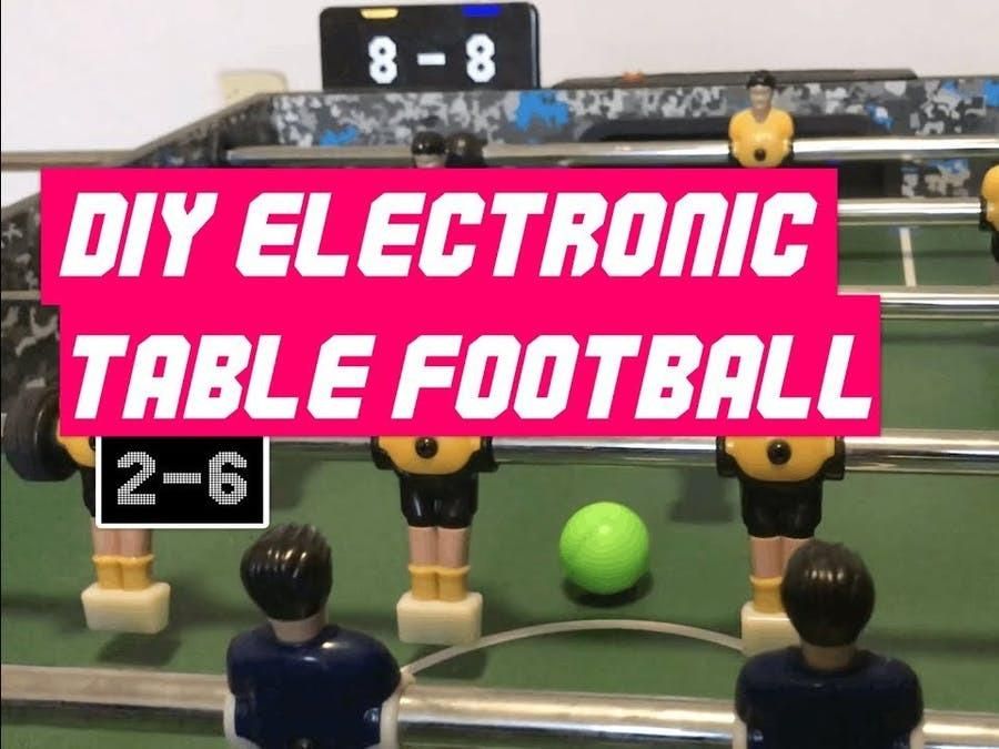 DIY Electronic Foosball Table : 4 Steps - Instructables
