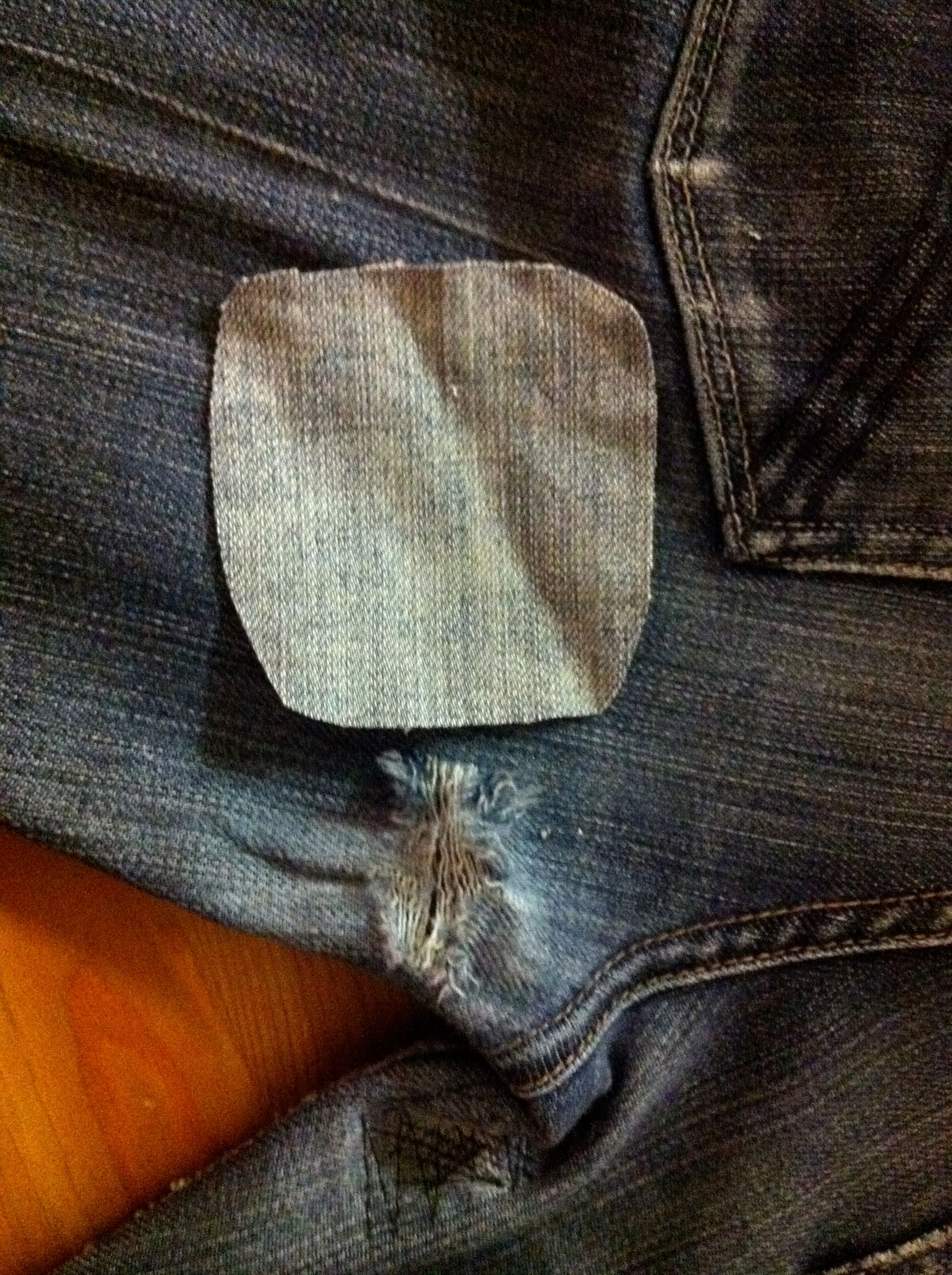 Patch Your Jeans : 3 Steps - Instructables