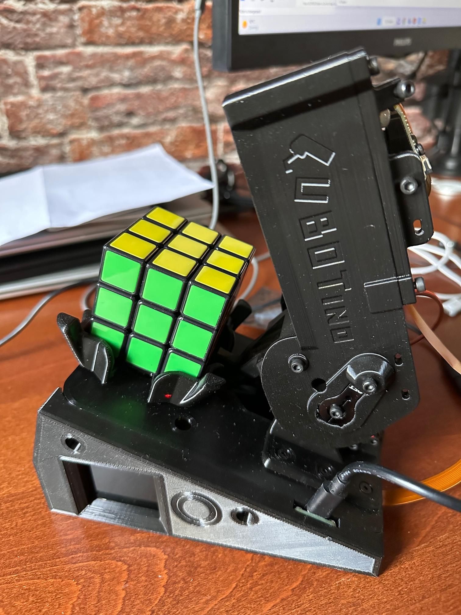 CUBOTino Autonomous: Small, 3D Printed, Rubik's Cube Robot (Raspberry Pi Zero 2, PiCamera) : 11 ...