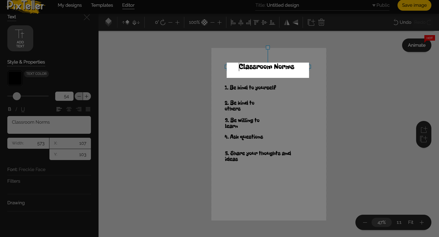 How to Create a Classroom Norms Poster : 8 Steps - Instructables