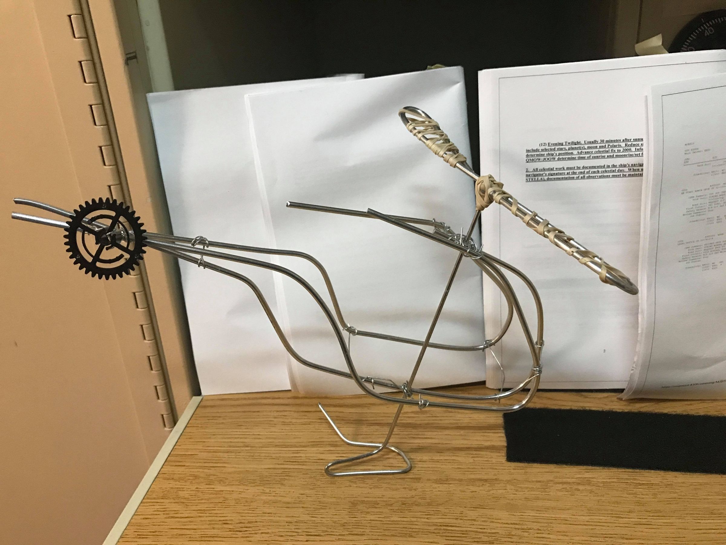 Wire Helicopter : 3 Steps (with Pictures) - Instructables