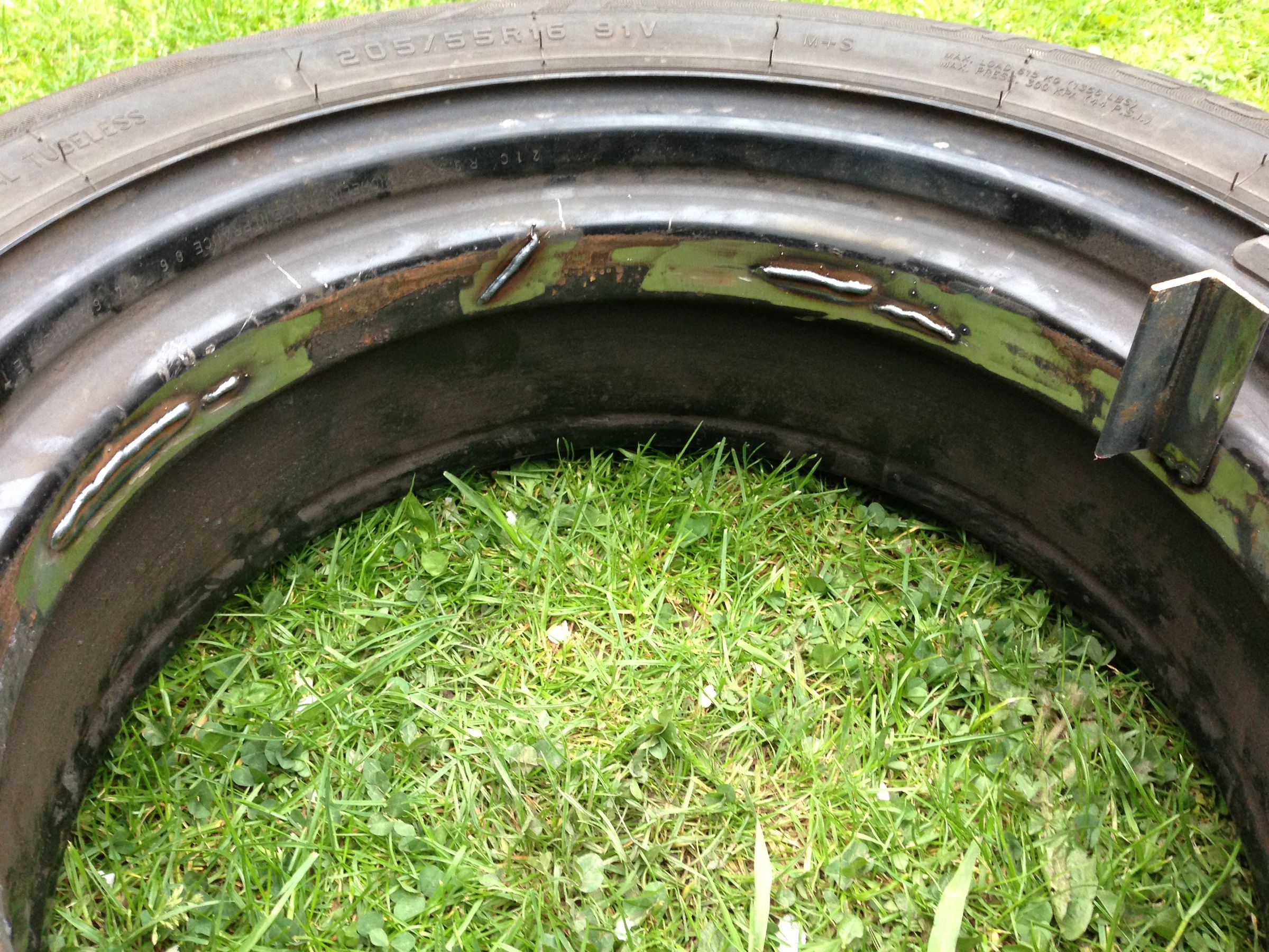 Car Wheel Bicycle - the Learn to Weld Project : 8 Steps (with Pictures ...