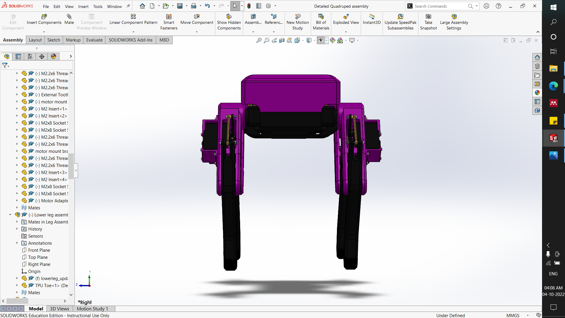 DogBot V2.0: Design Your Own Quadruped Robot (Part 1) : 7 Steps (with Pictures) - Instructables