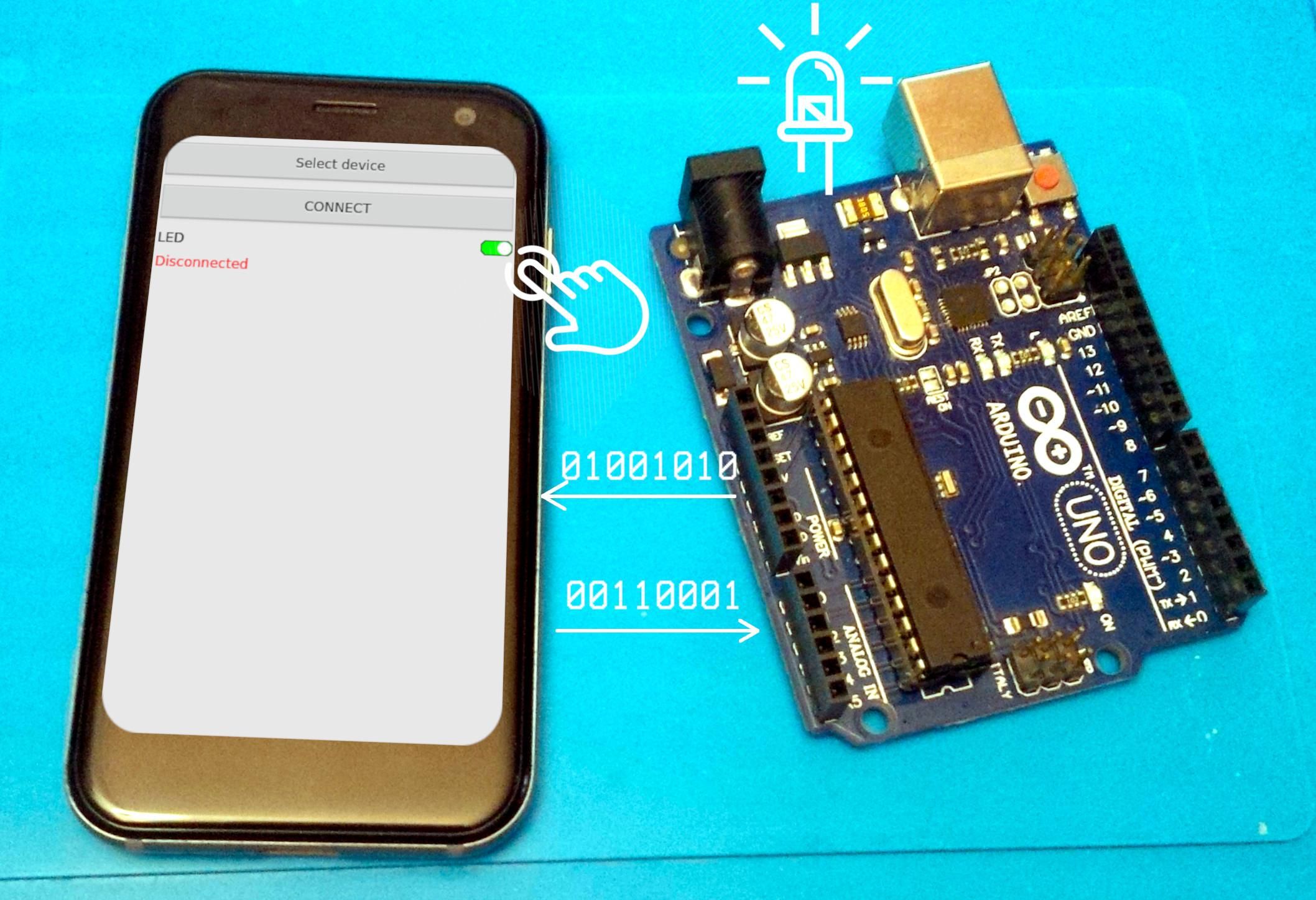 Building a Mobile App to Control Arduino Board Via Bluetooth : 15 Steps ...